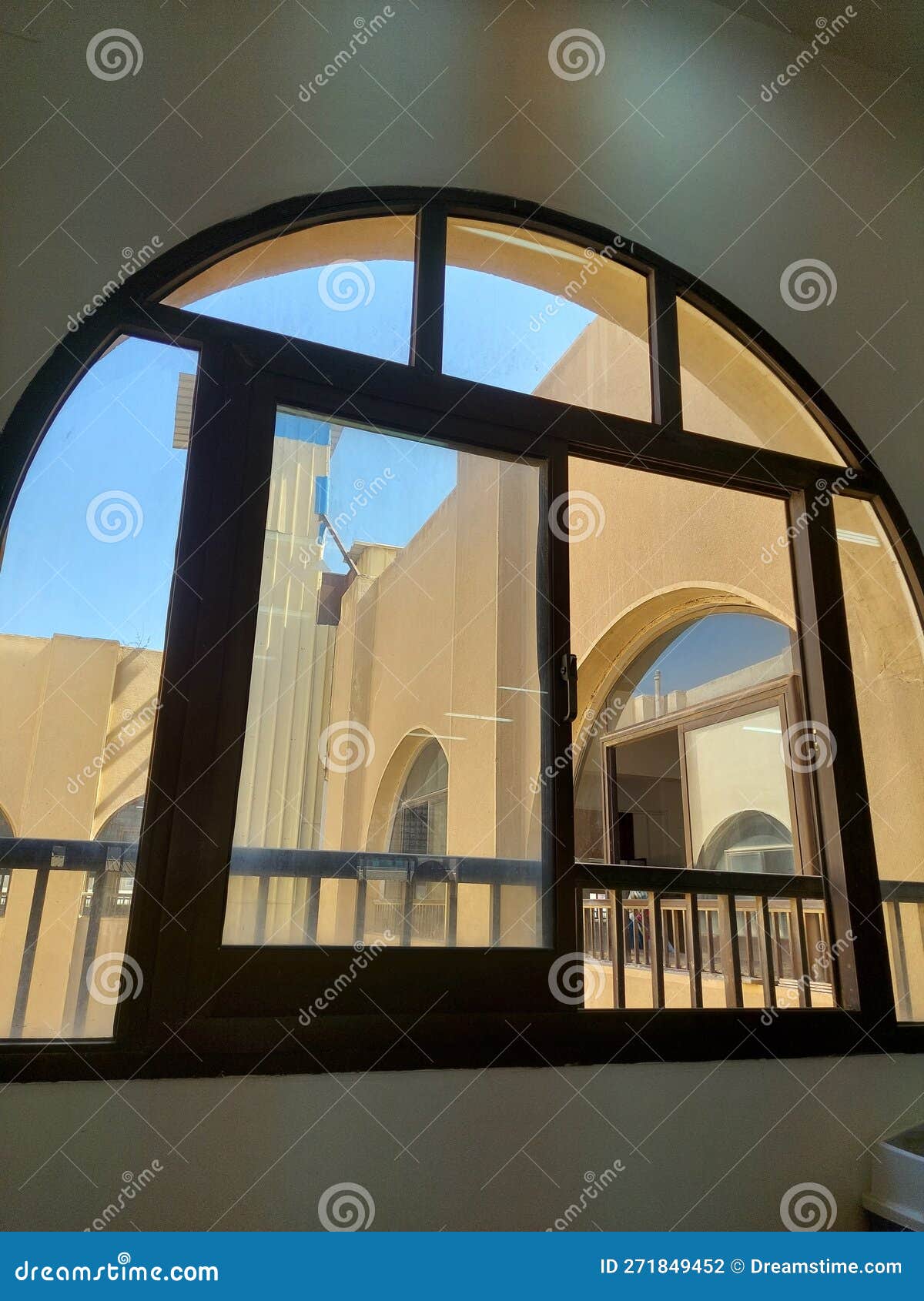 Window from inside campus stock photo. Image of window - 271849452