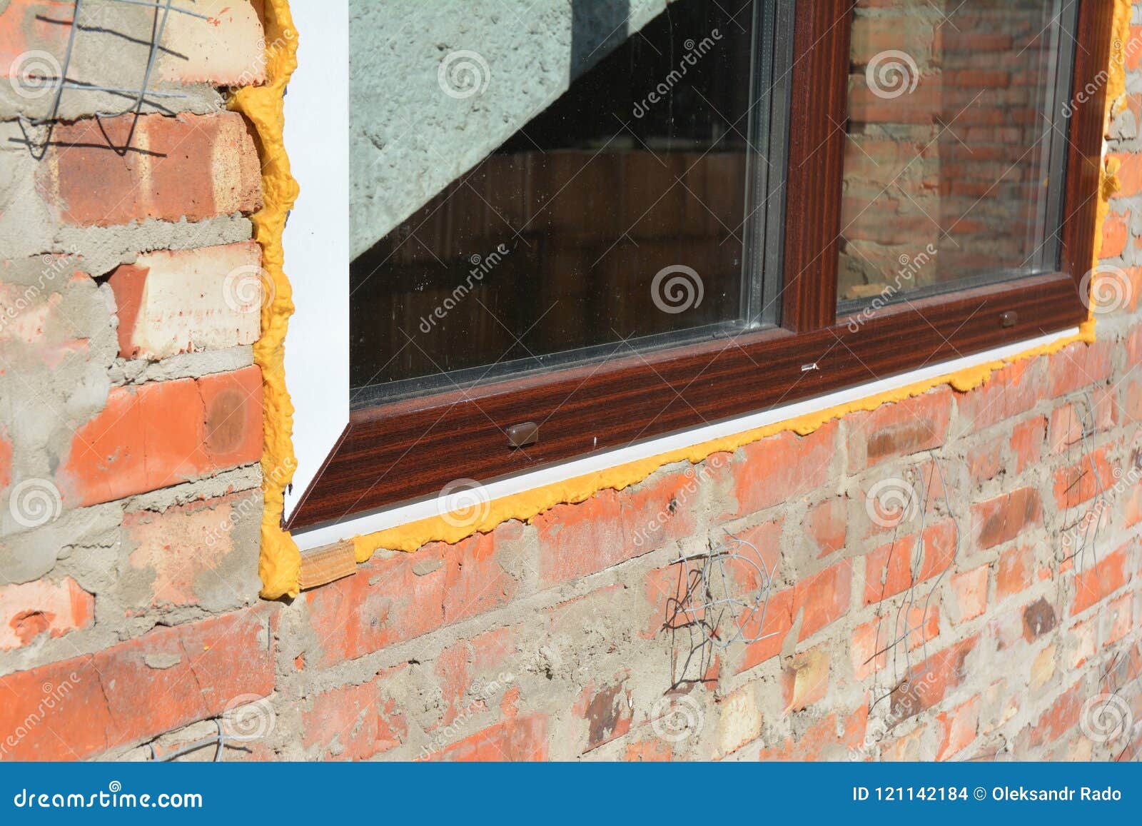 Window Installation and Replacement Details. Window Construction with ...