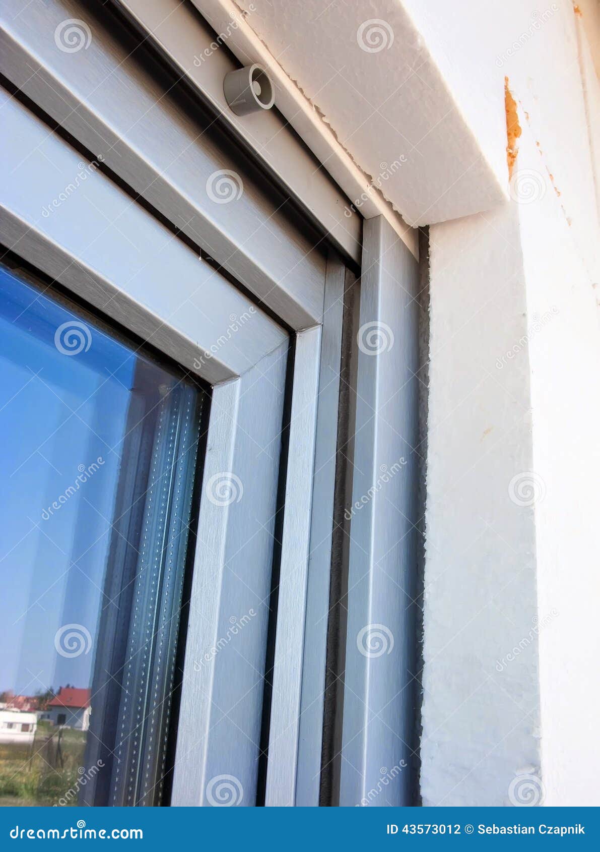 Window and insulation stock photo. Image of installation - 43573012