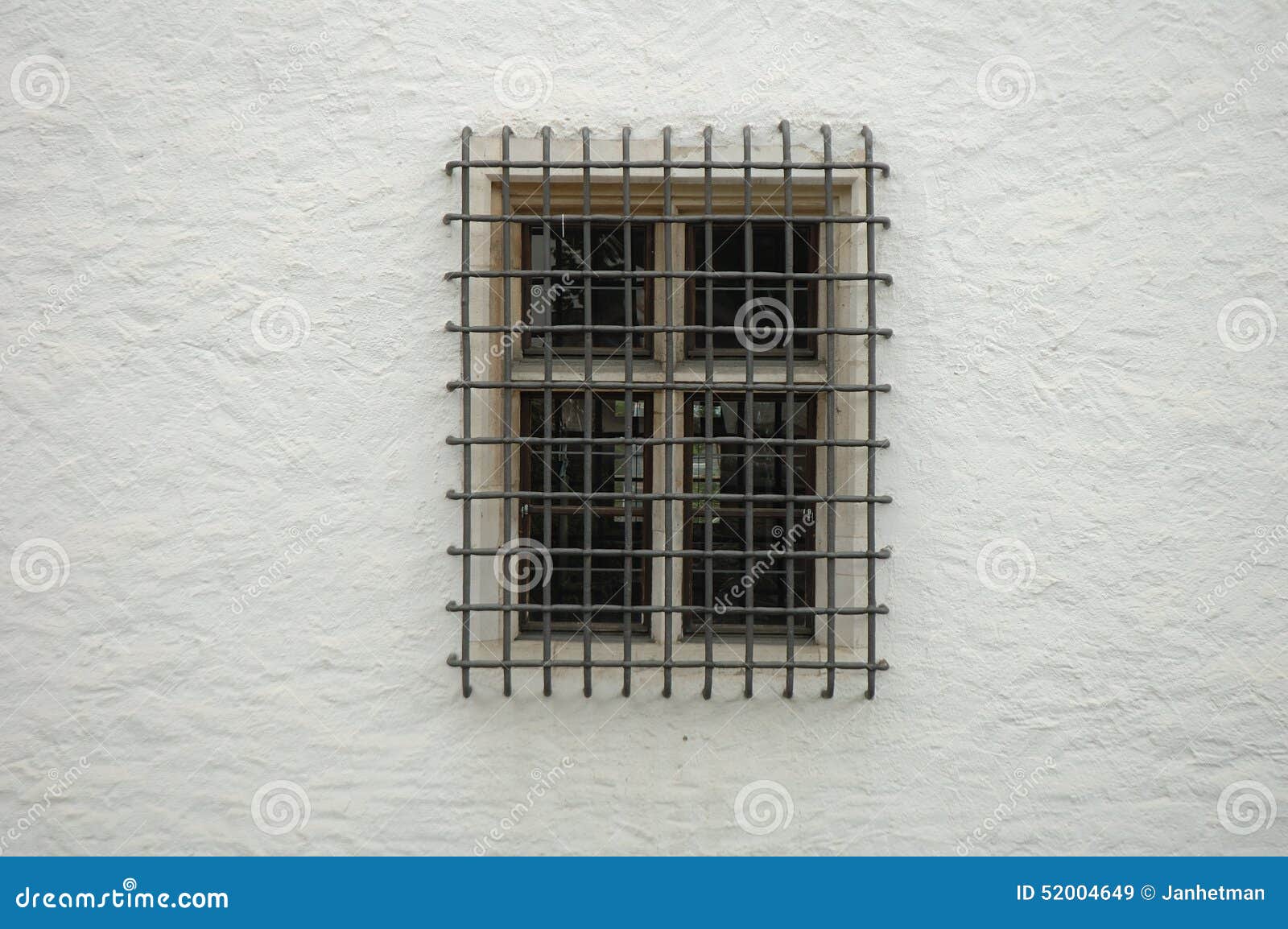 Window with iron grating stock image. Image of window - 52004649