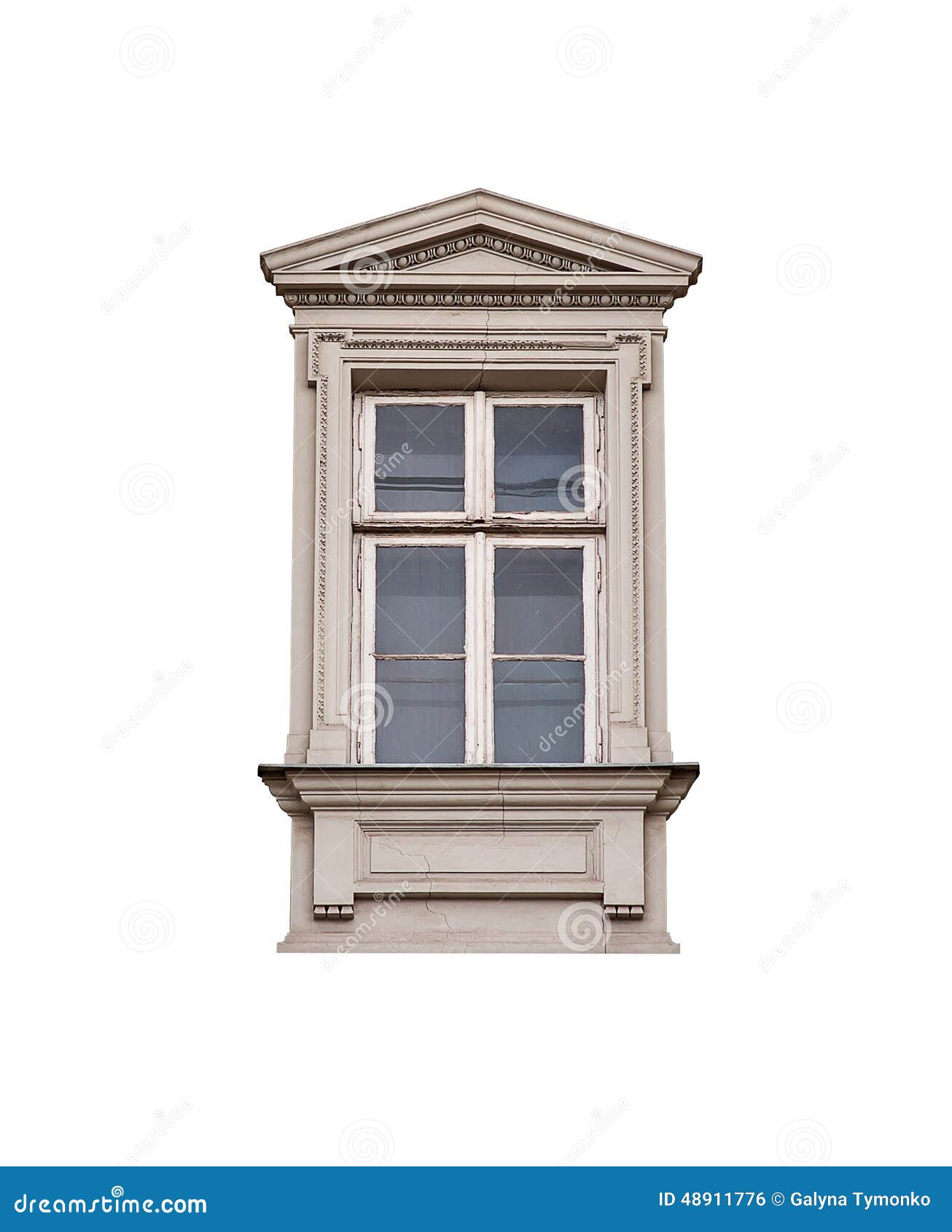 Window Isolated on White Background Stock Photo - Image of pattern ...