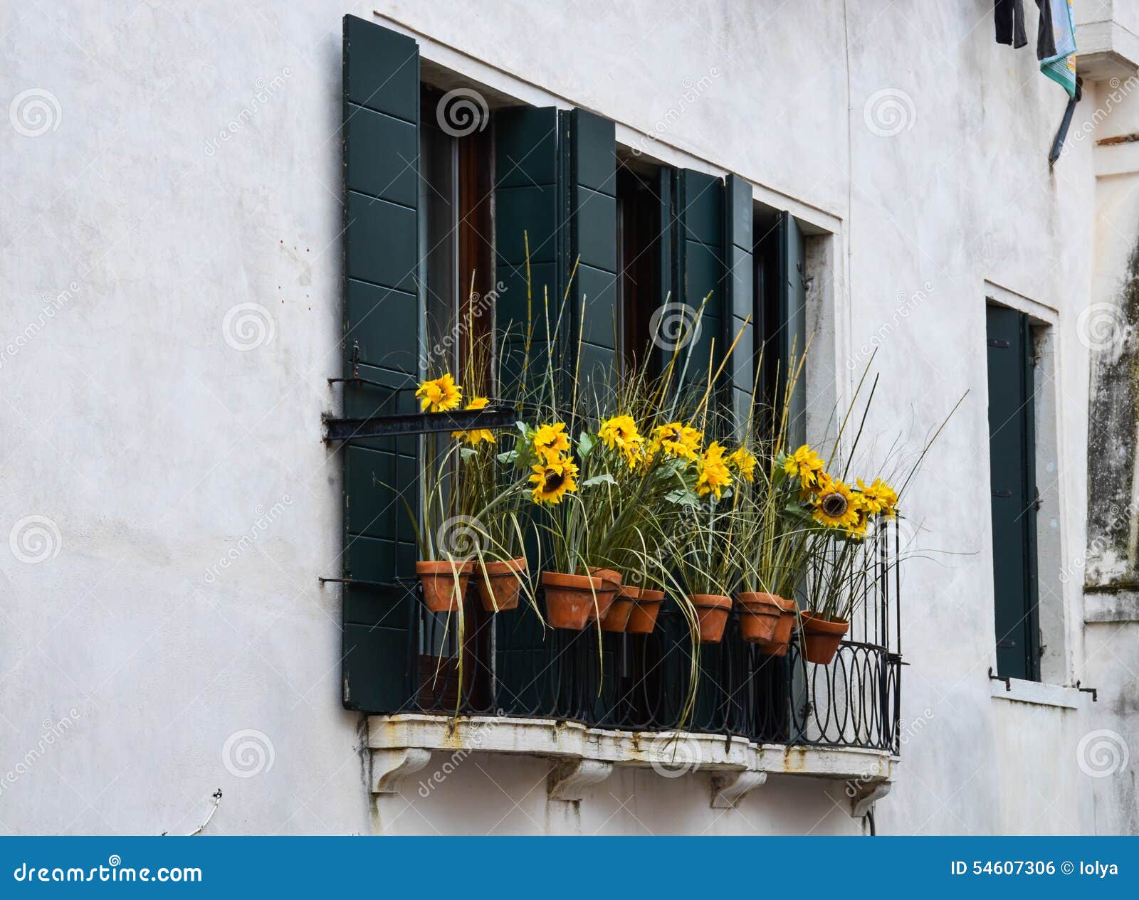 Window in italian style stock photo. Image of tourism - 54607306