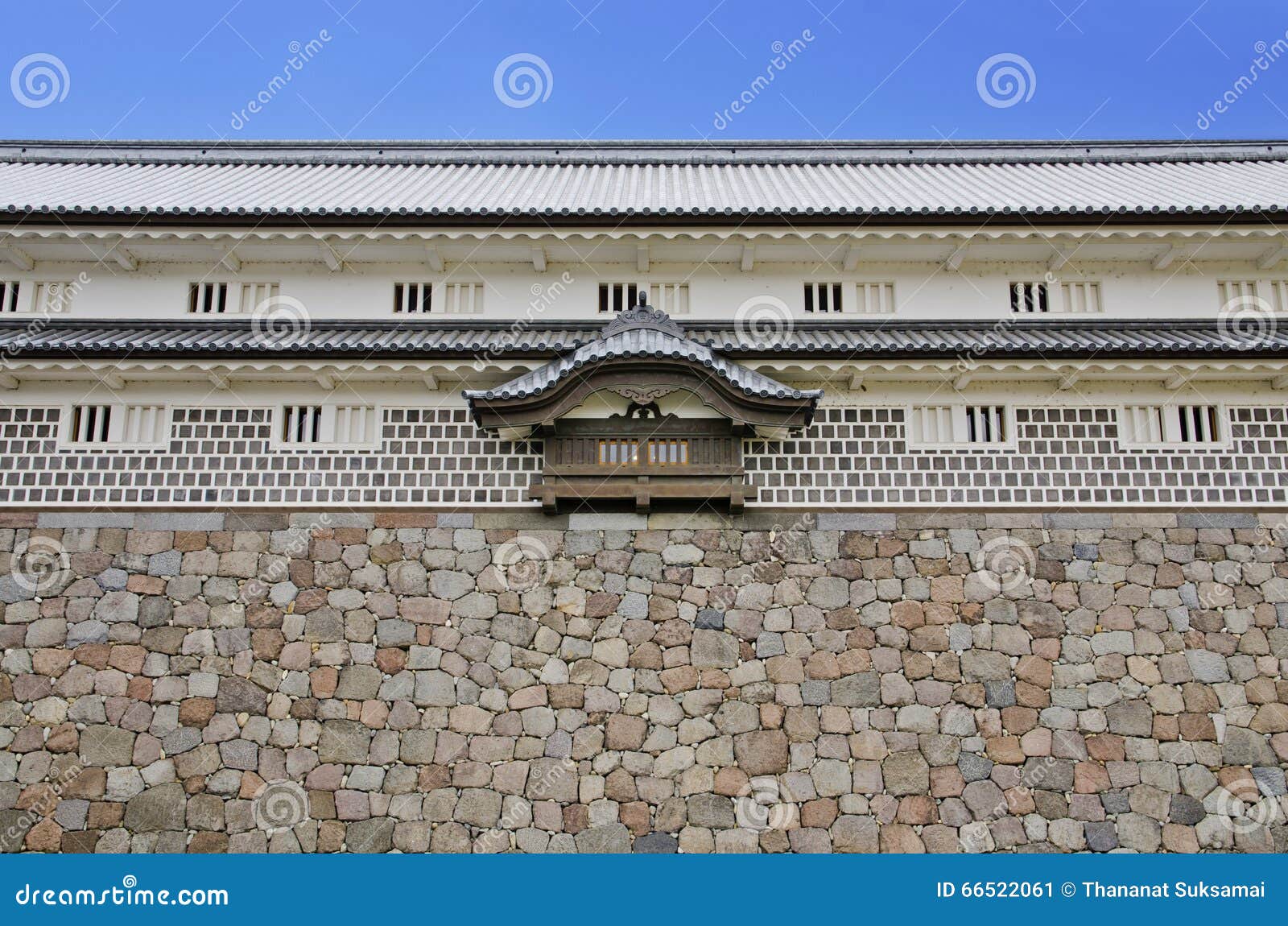 Window in the Japanese Castle. Stock Image - Image of travel, tourism ...
