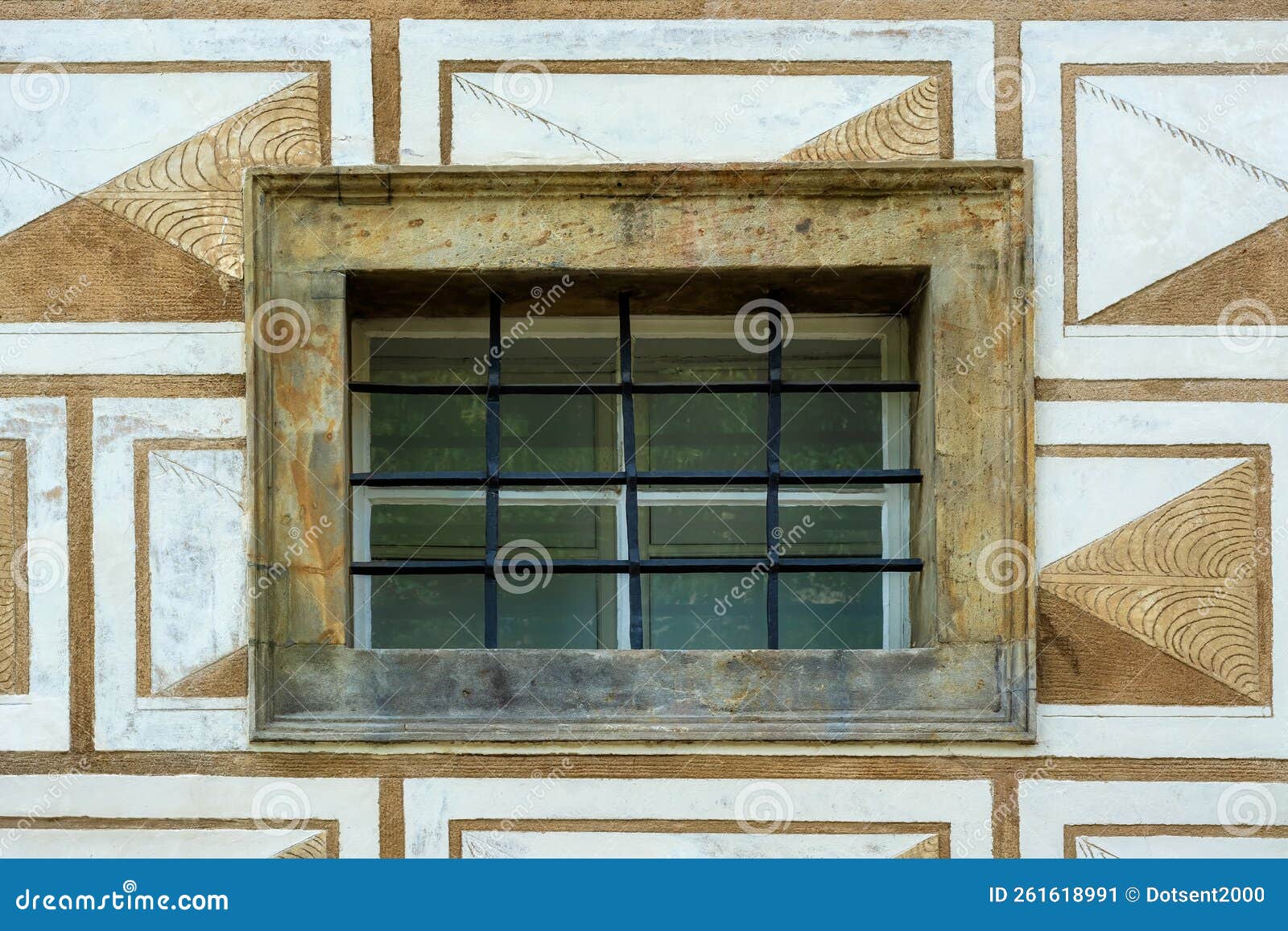 Window with a lattice stock image. Image of closeup - 261618991