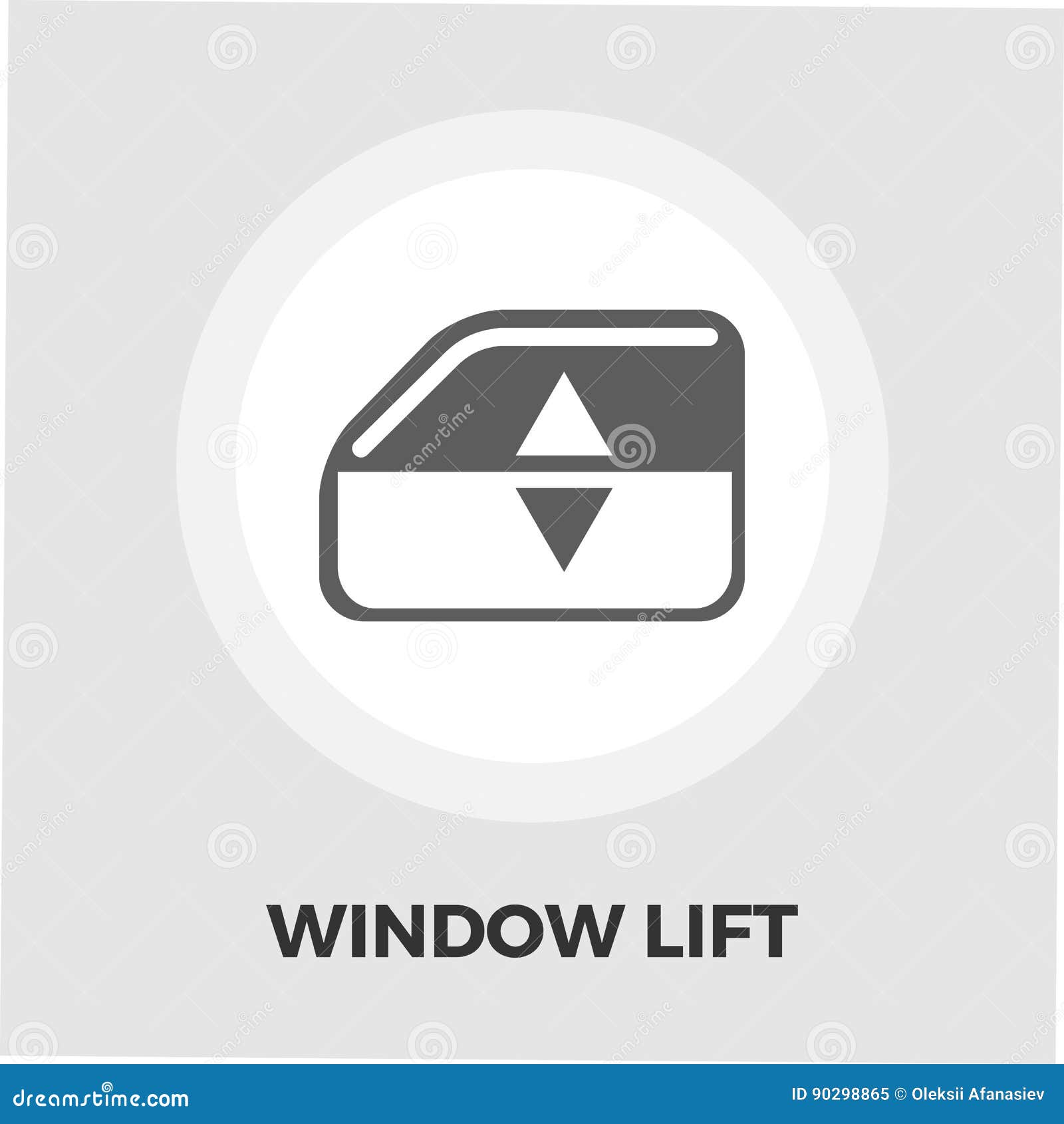 Window Lift Vector Illustration | CartoonDealer.com #90680222