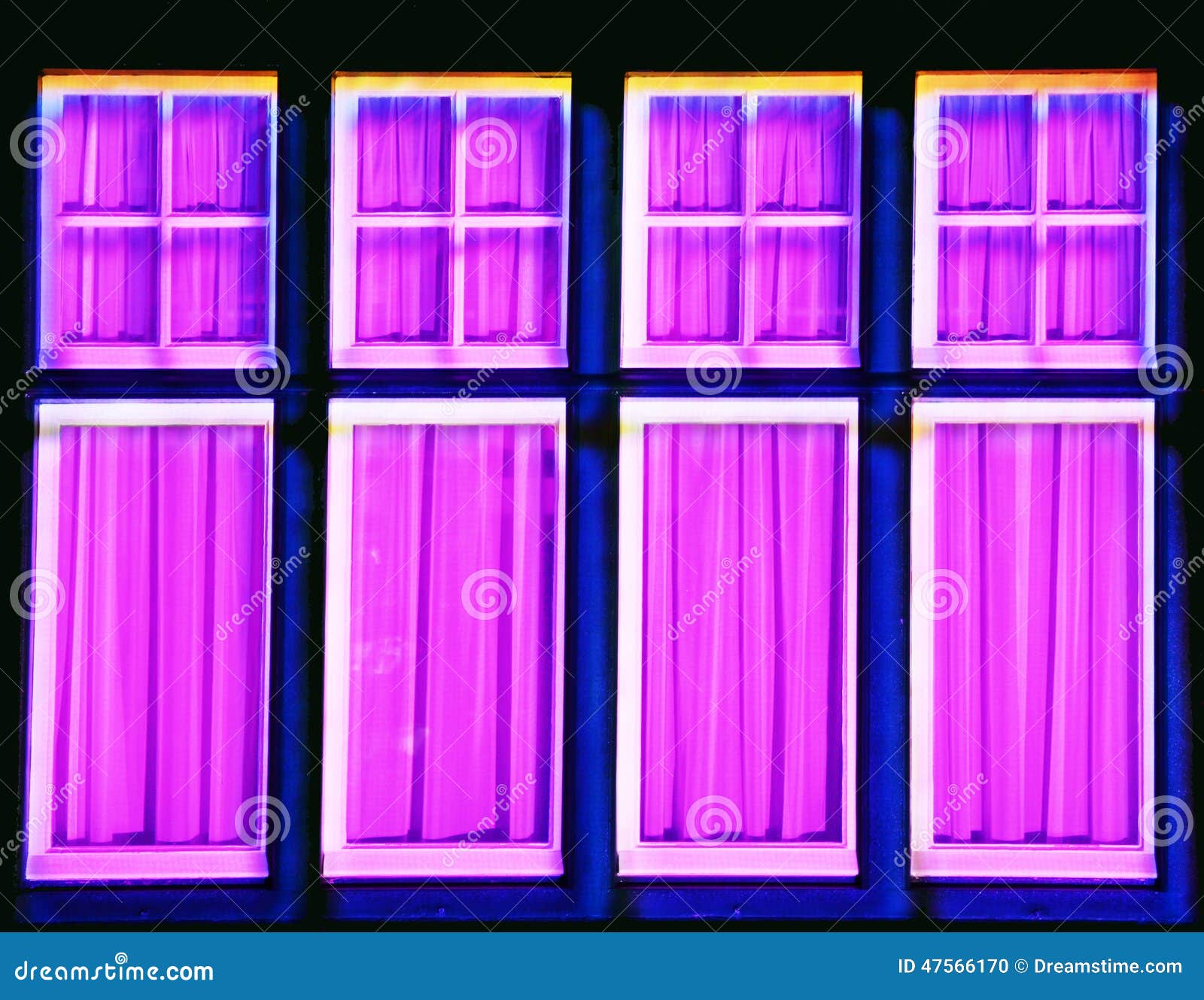 Window stock photo. Image of frame, blue, glow, lighting - 47566170