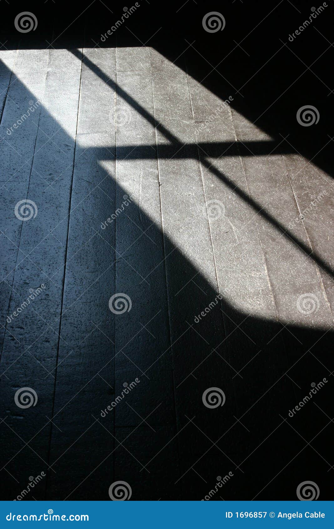 Window Light on Wood Floor stock image. Image of shadow - 1696857