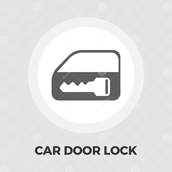 Window lock flat icon stock vector. Illustration of handle - 97181890