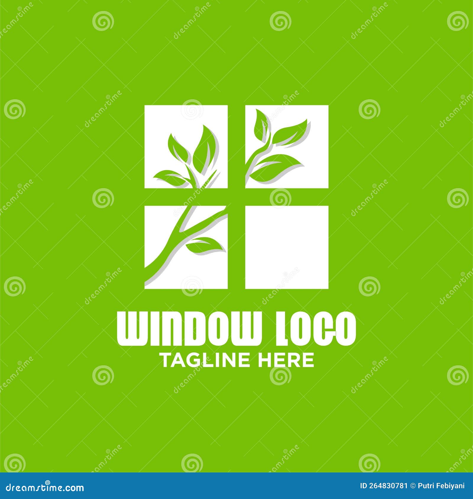 Window Logo Design stock vector. Illustration of inspiration - 264830781