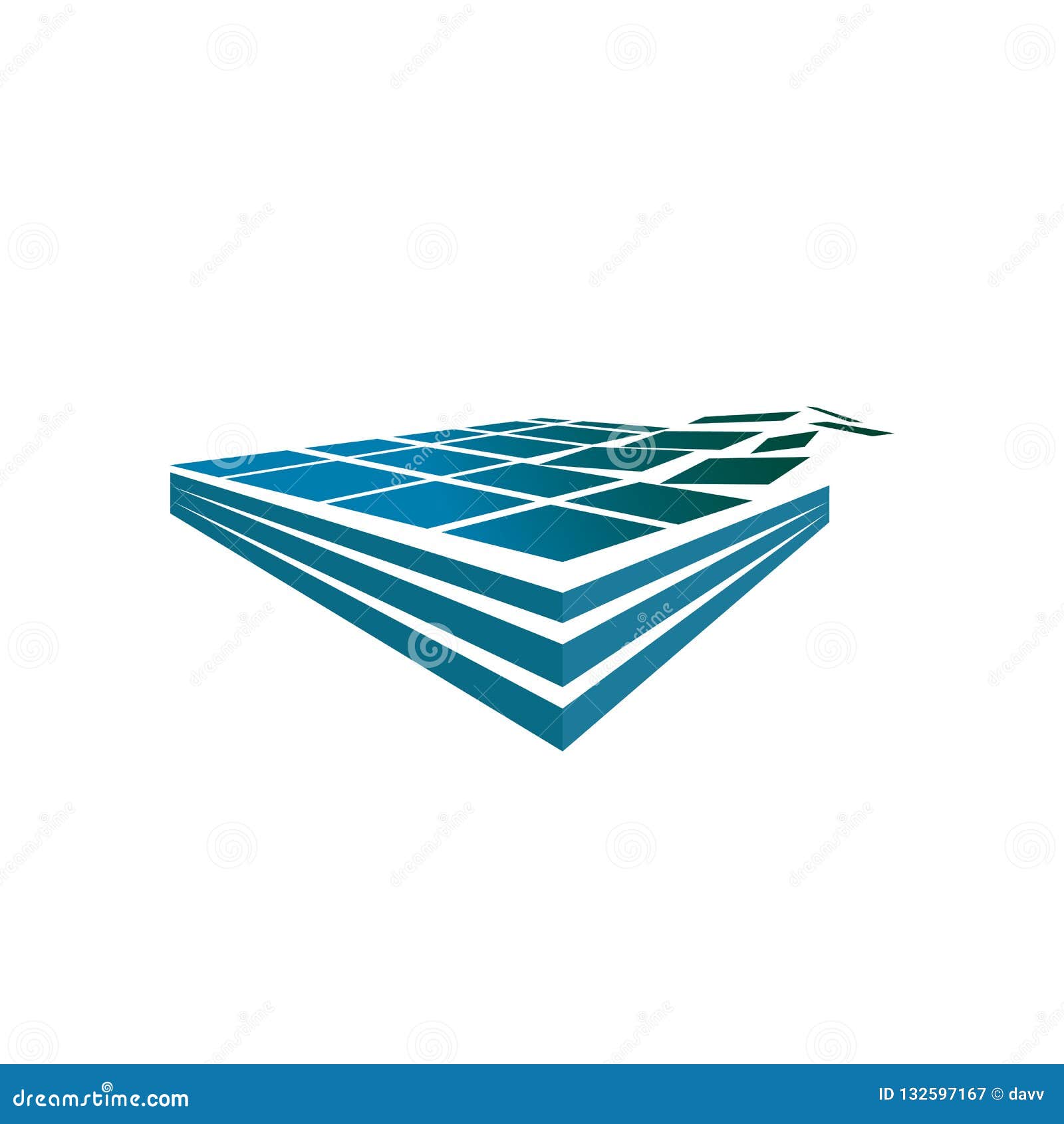 Window Logo Template Vector, Abstract Windows and Glass Vector B Stock ...