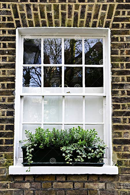 Window in London stock photo. Image of european, homes - 11317640