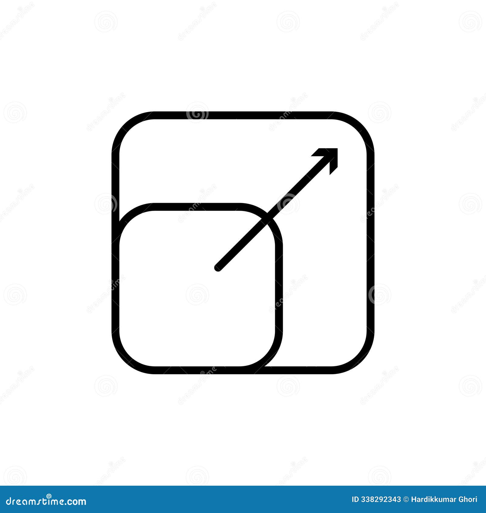 Maximize Icon Vector Isolated On White Background, Maximize Sign ...