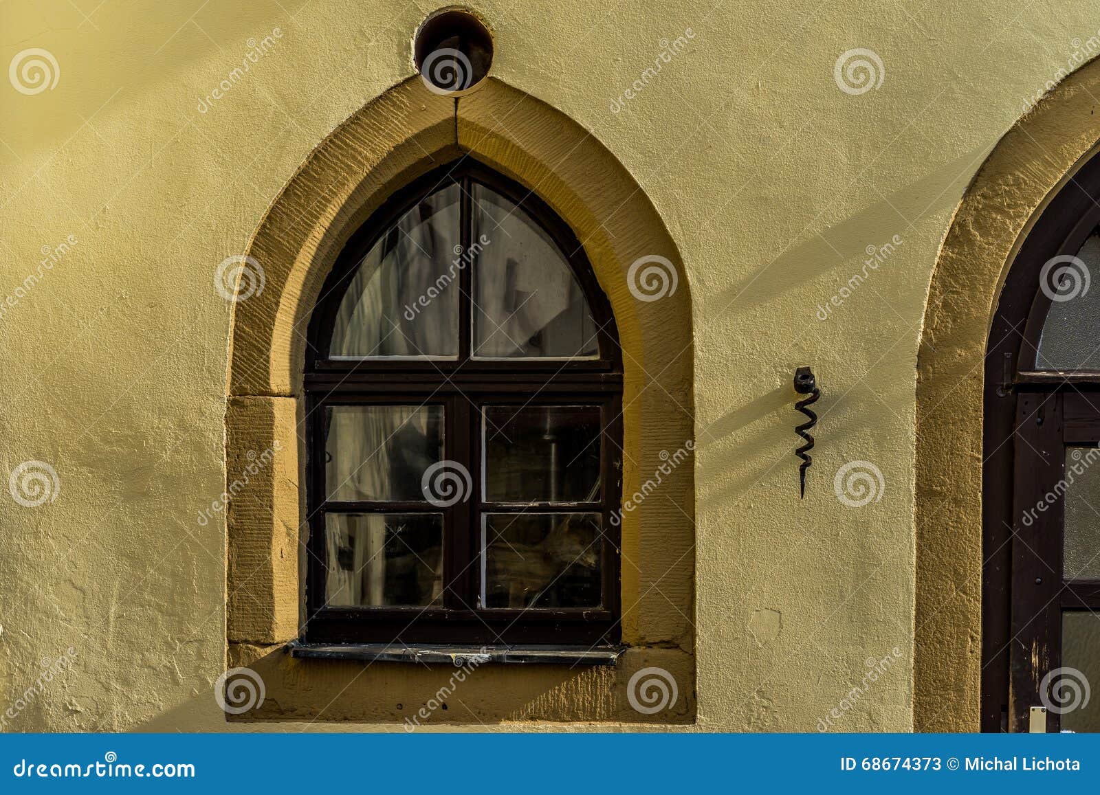 Window in a Medieval Castle Stock Image - Image of arch, window: 68674373