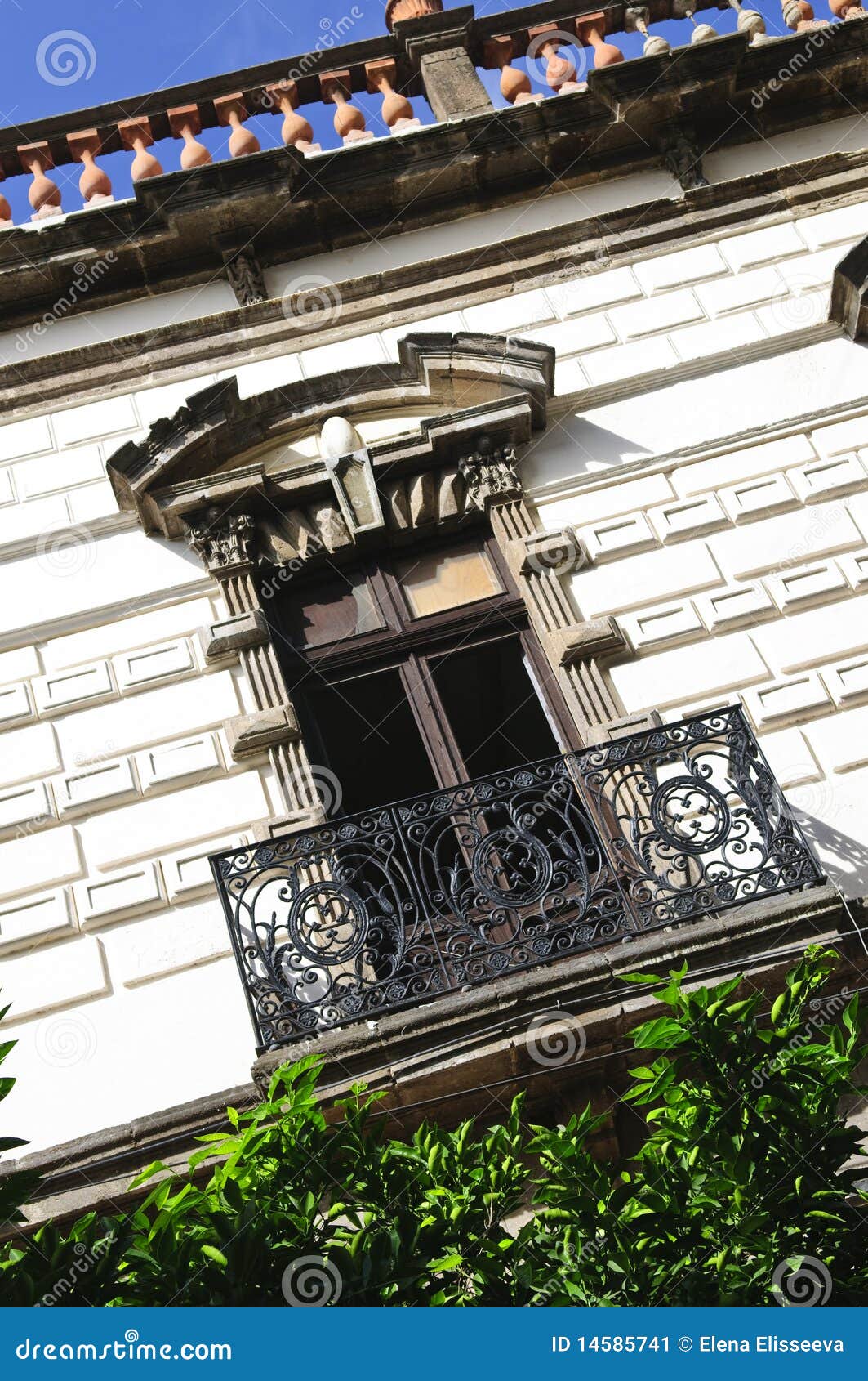 Window on Mexican building stock image. Image of exterior - 14585741