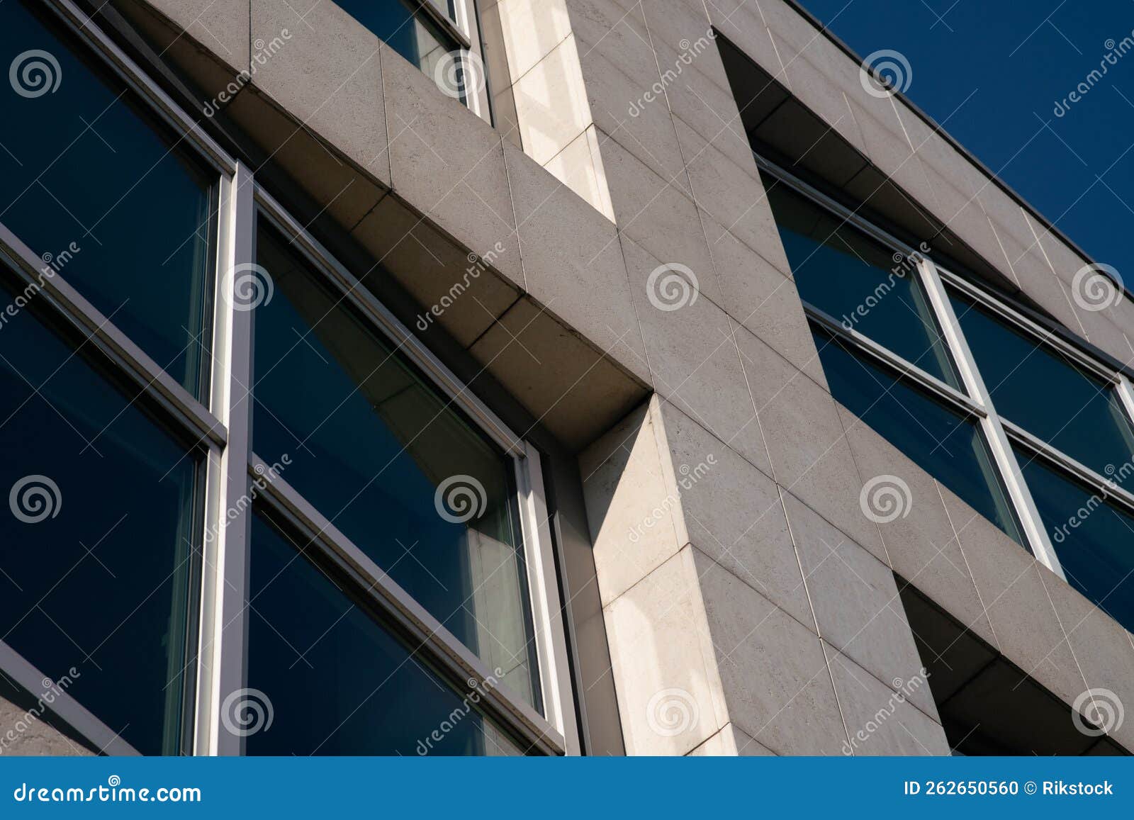 Fixtures with Window and Mullion on a Contemporary Modern Building. the ...