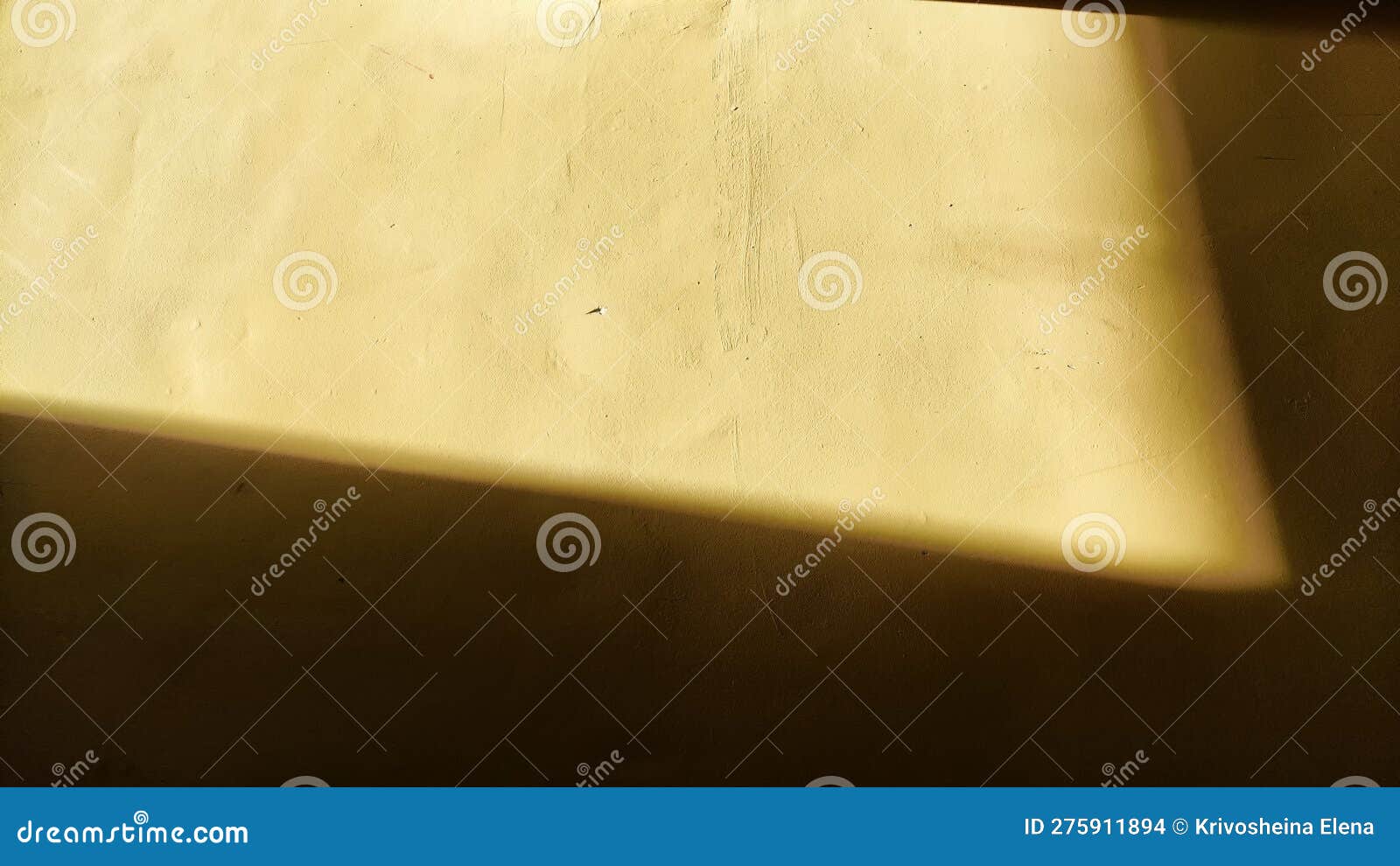 Window Natural Shadow Overlay Blurred Effect on Yellow Texture ...