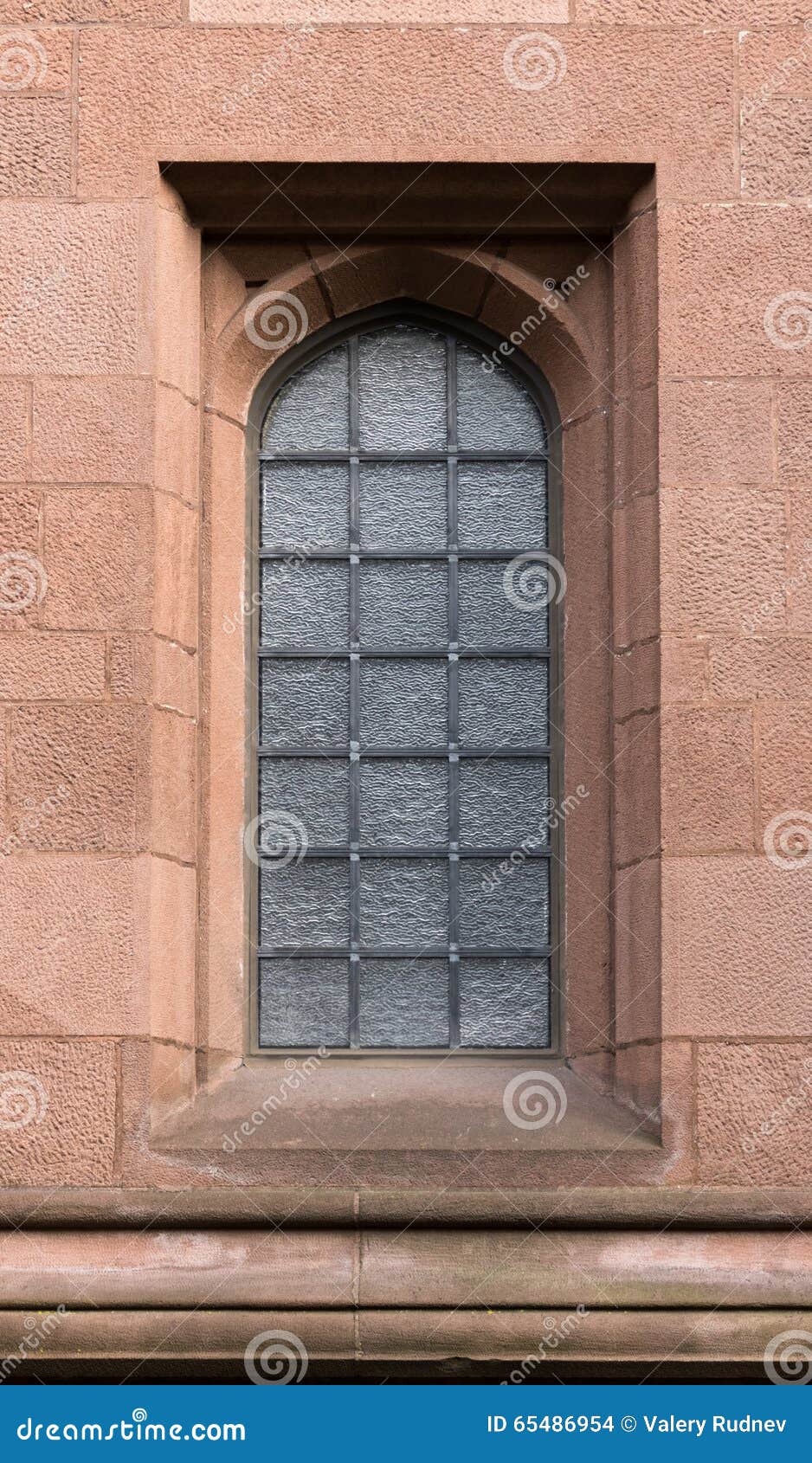 Window in Neo-Gothic style stock photo. Image of architectural - 65486954