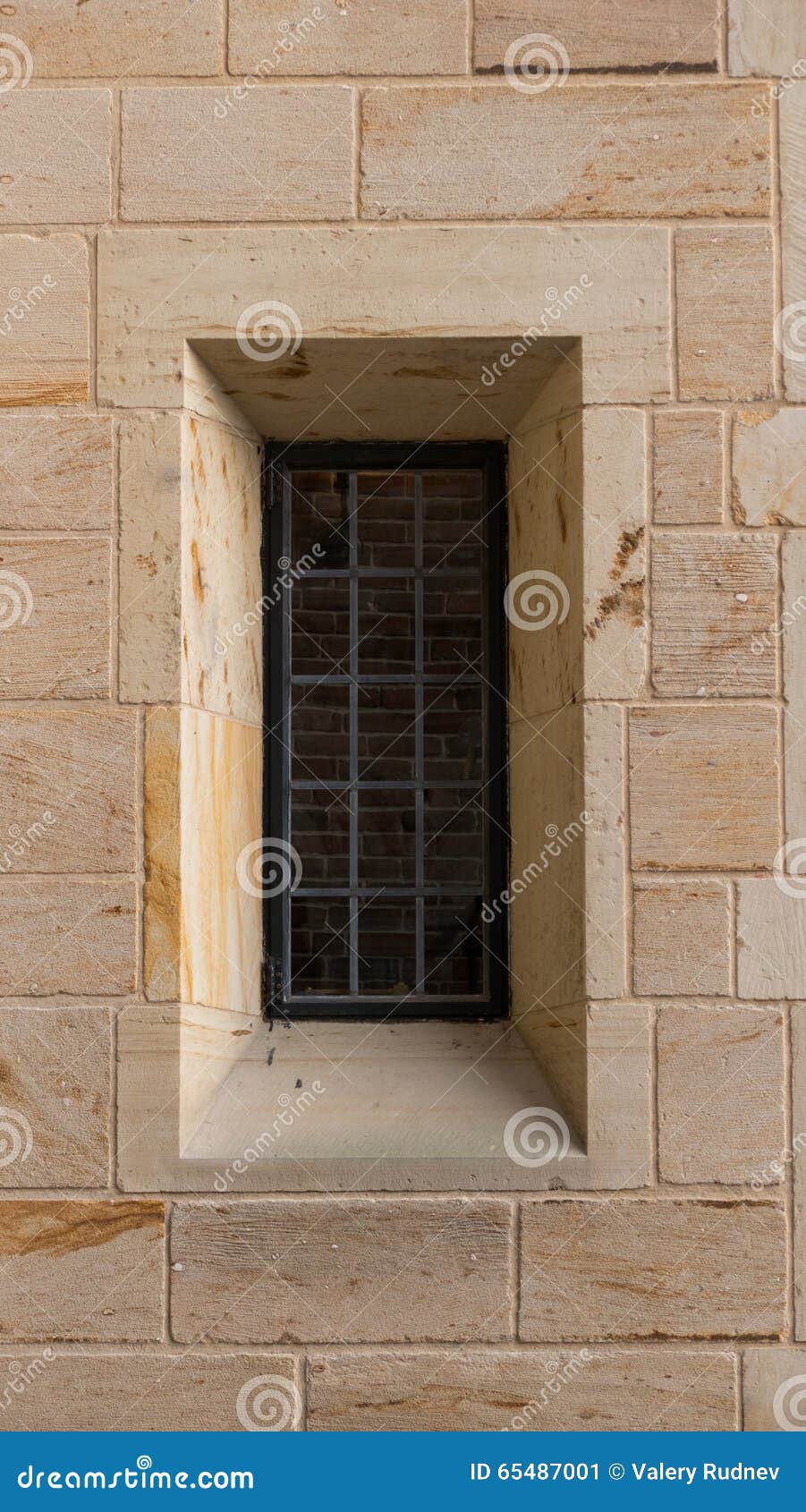 Window in Neo-Gothic style stock image. Image of brick - 65487001