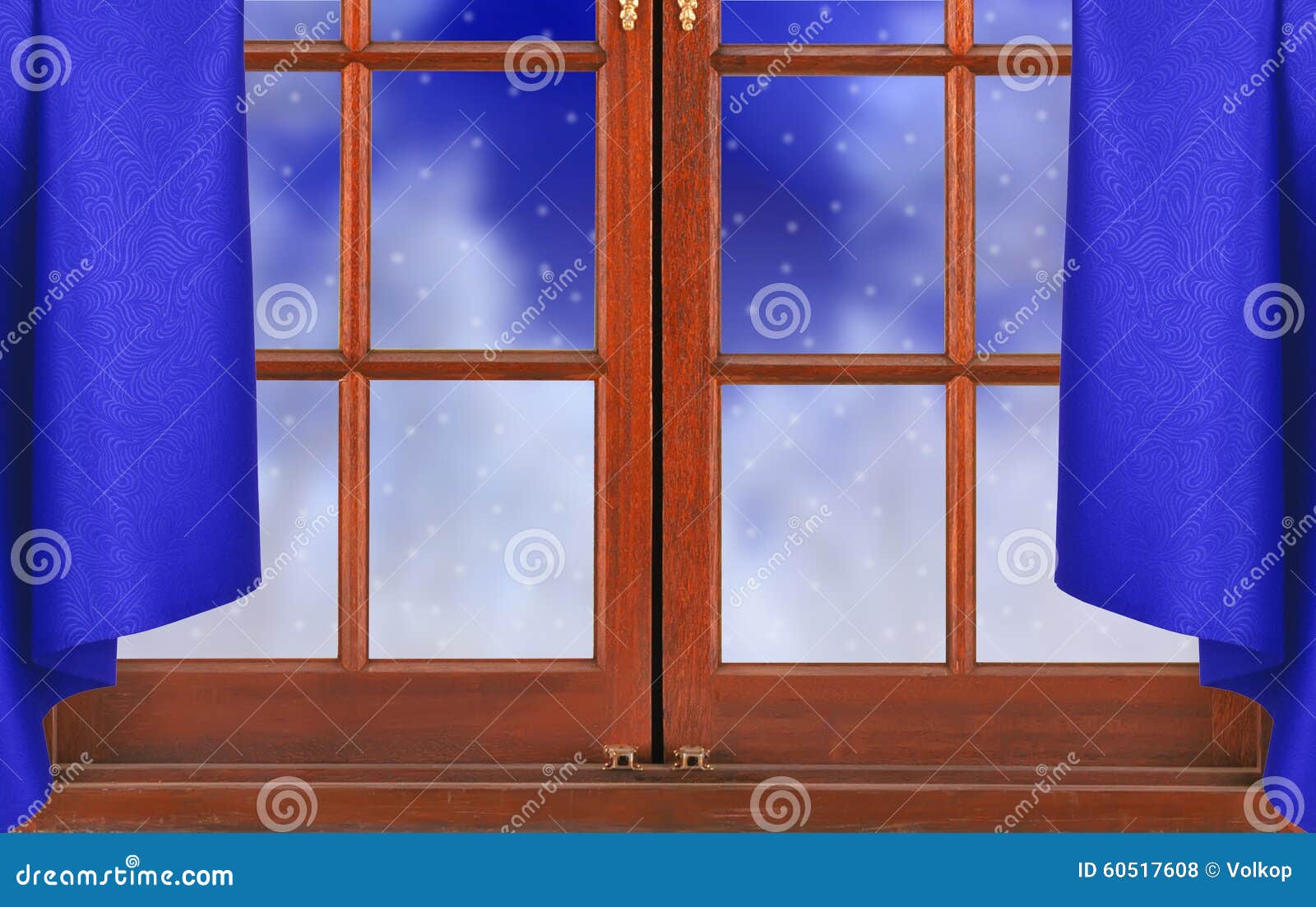 Window and Night Snow Nature Stock Photo - Image of advertise, design ...