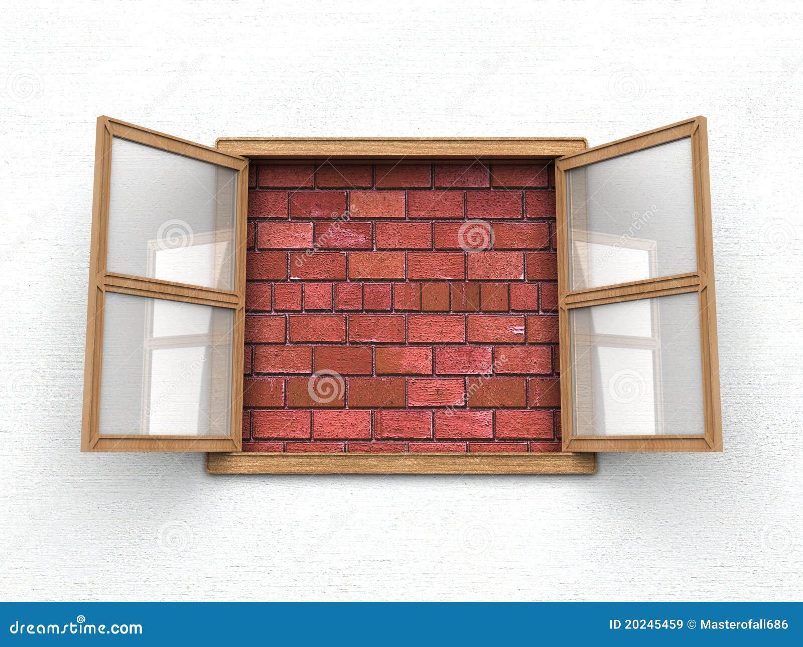 Window with no view stock illustration. Illustration of home - 20245459