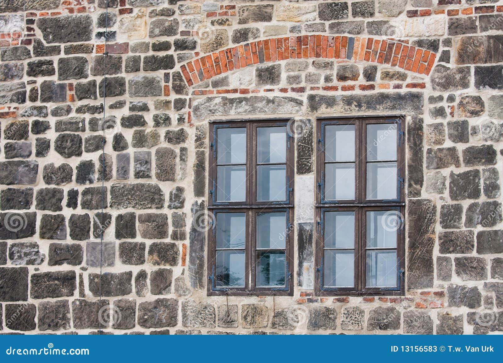 Window of Old Castle in Medieval City Quedlingburg Stock Image - Image ...