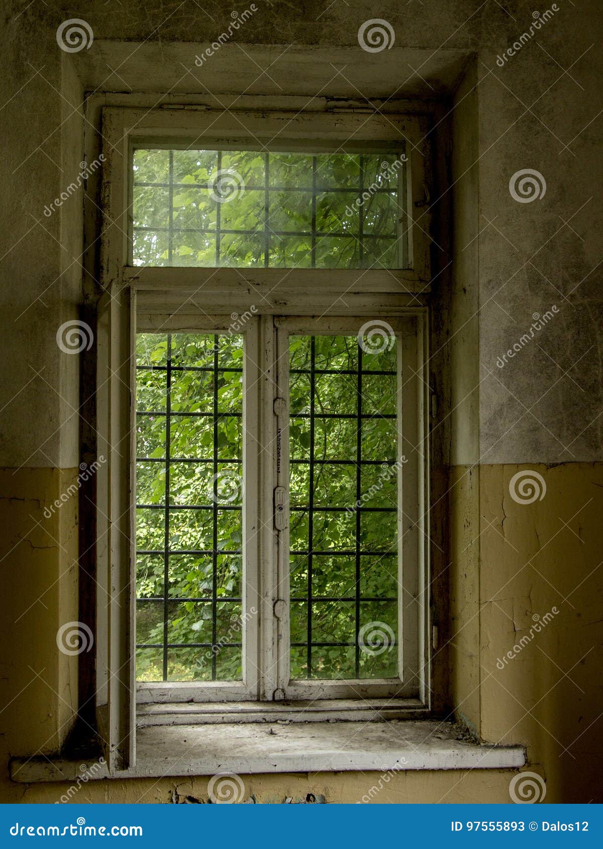 Old Window Inside