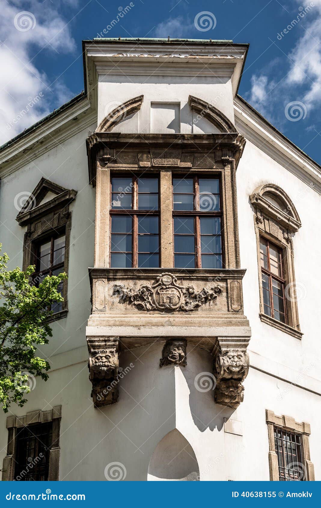 Window of Old Town Hall stock image. Image of europe - 40638155