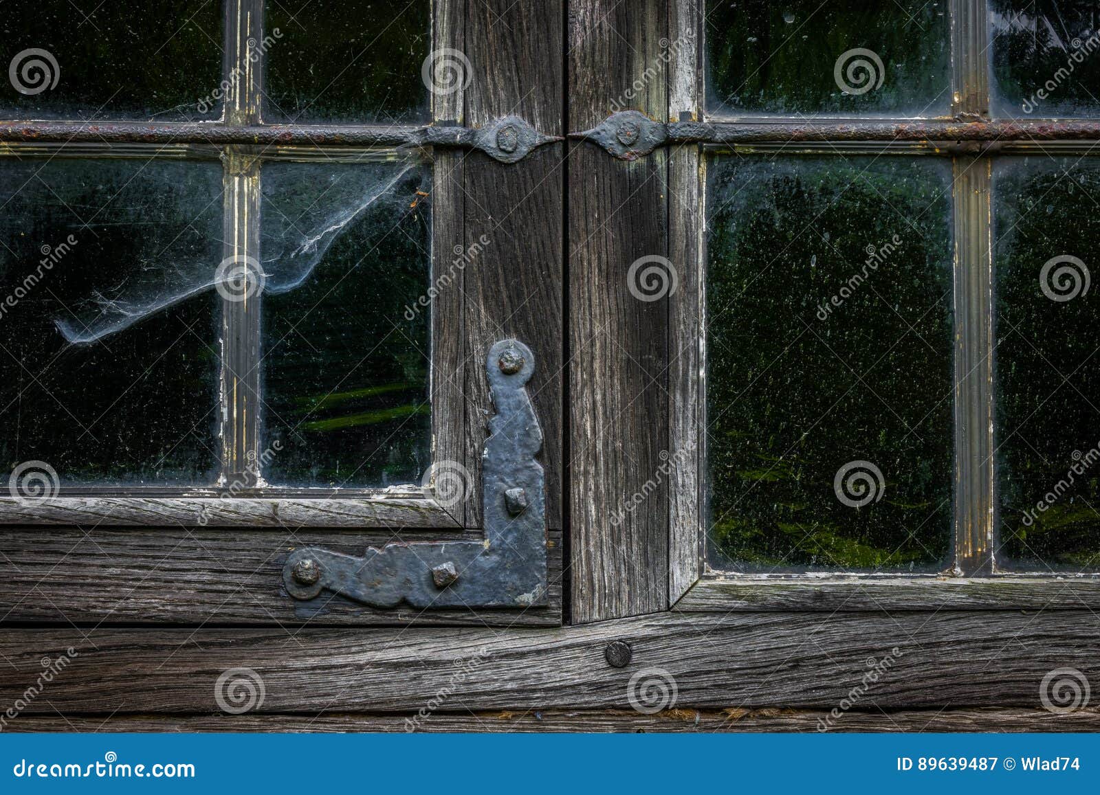 The Window of an Old,wooden Farmhouse Stock Image - Image of farmhouse ...