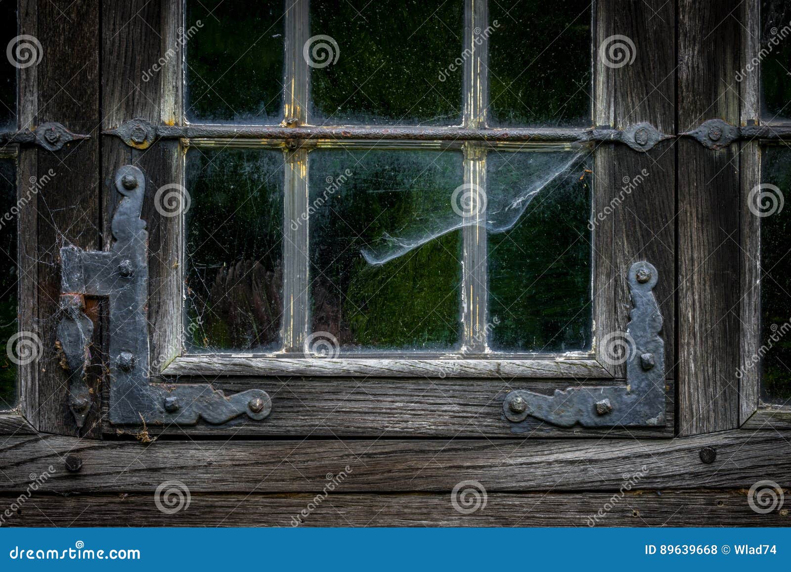 The Window of an Old,wooden Farmhouse Stock Photo - Image of retro ...