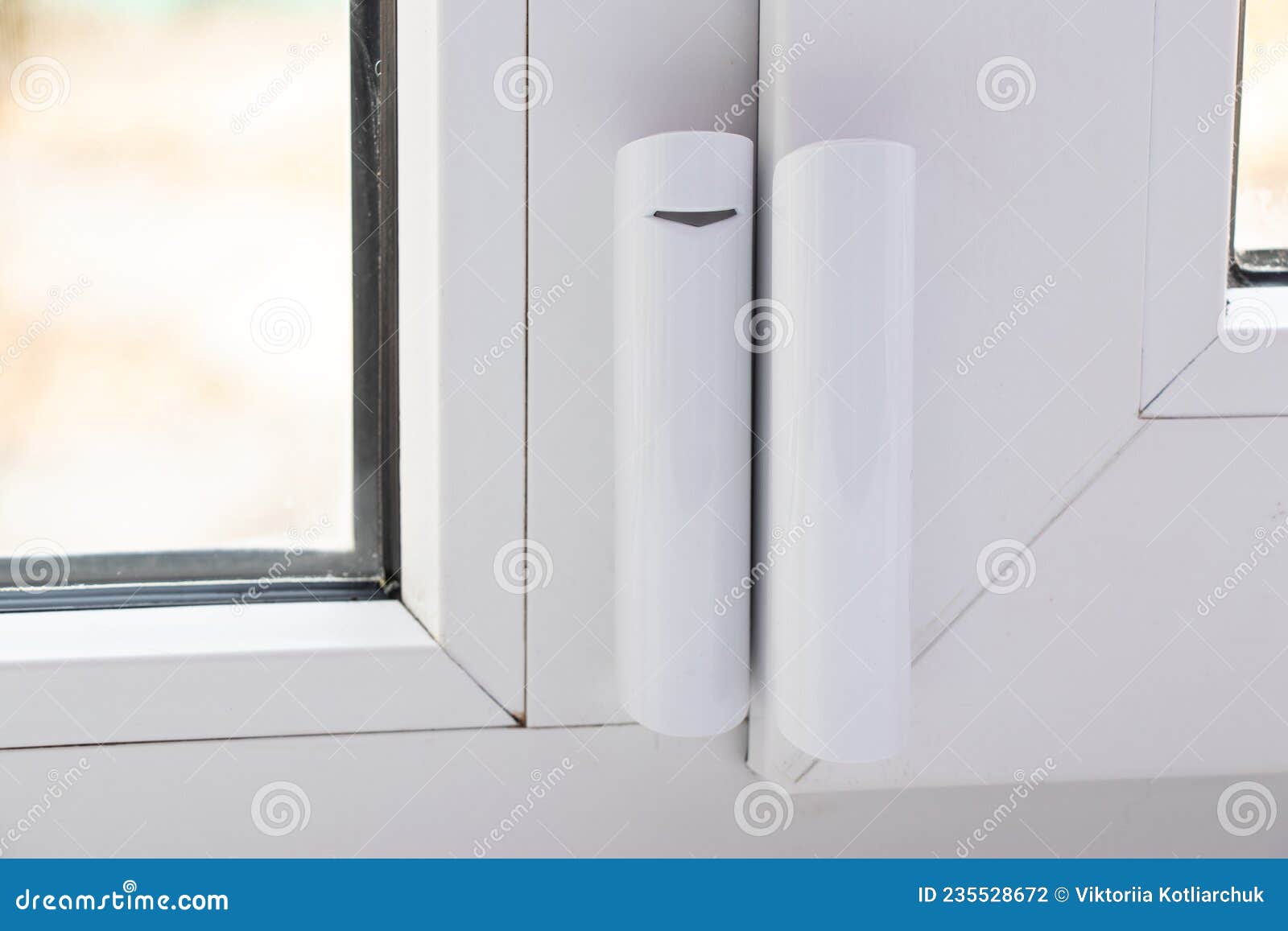 Window Opening Sensor Hanging on the Window, Home Alarm System, Home ...