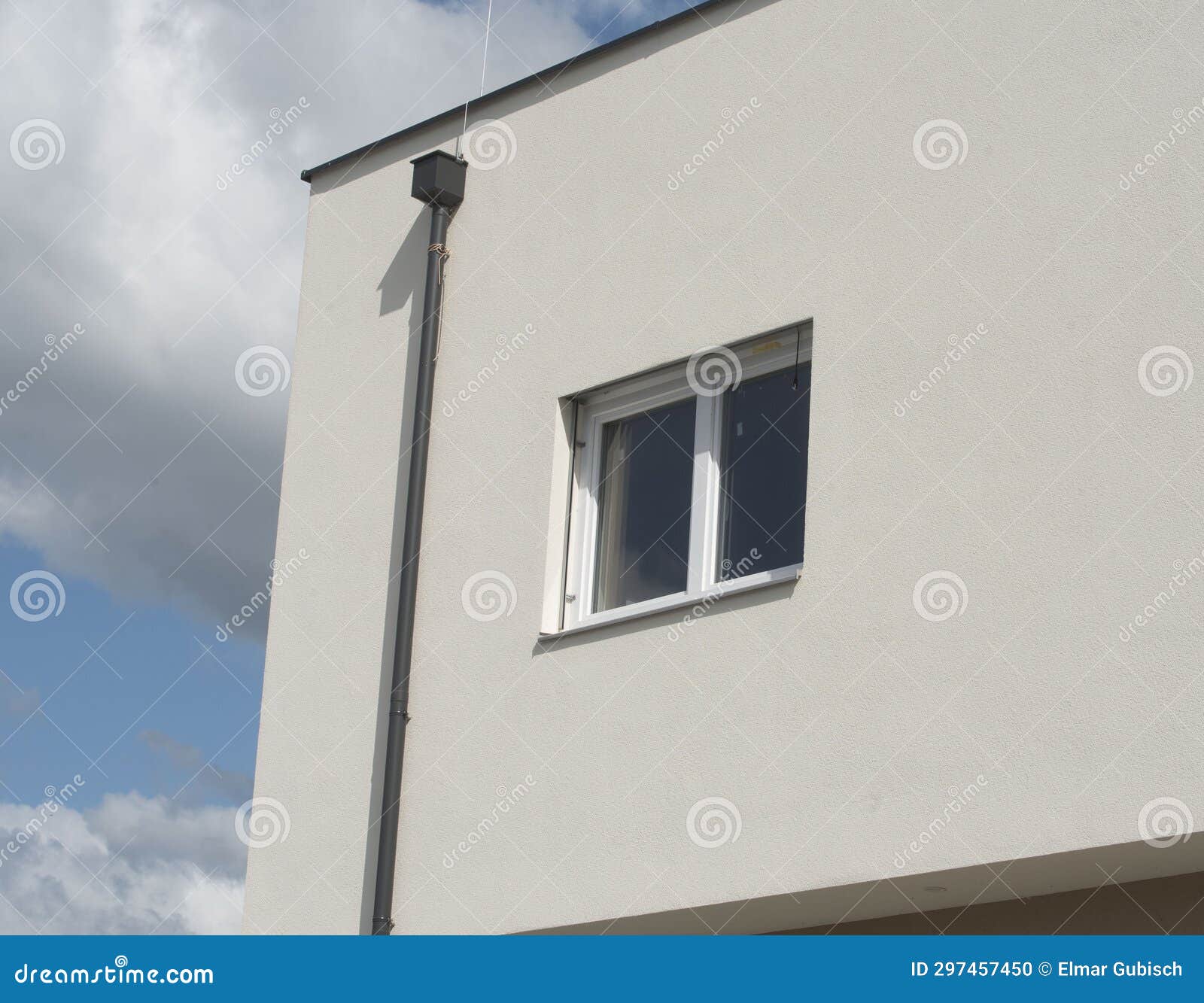 Window pane in a building stock photo. Image of house - 297457450