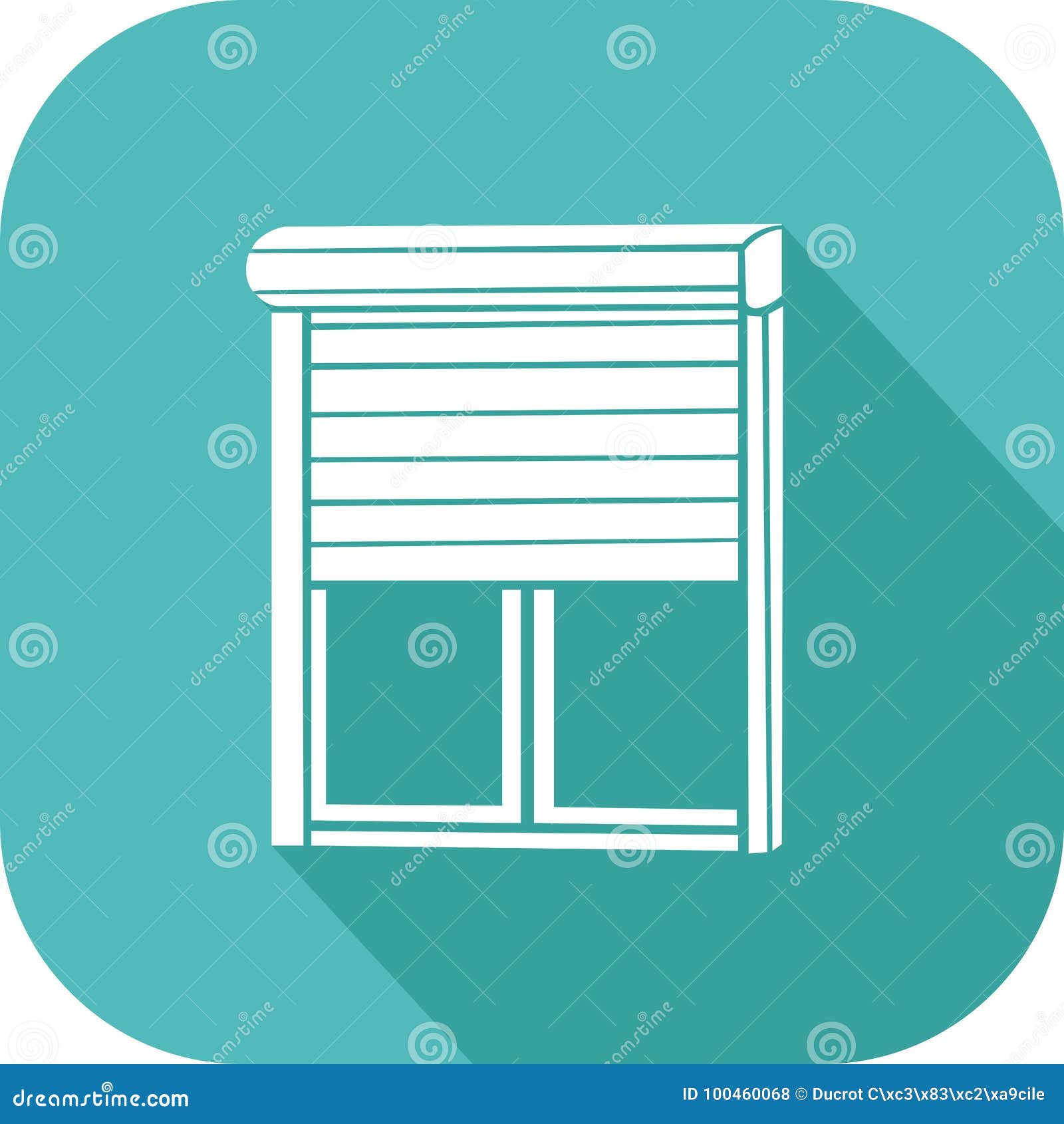 Window pane icon stock vector. Illustration of work - 100460068