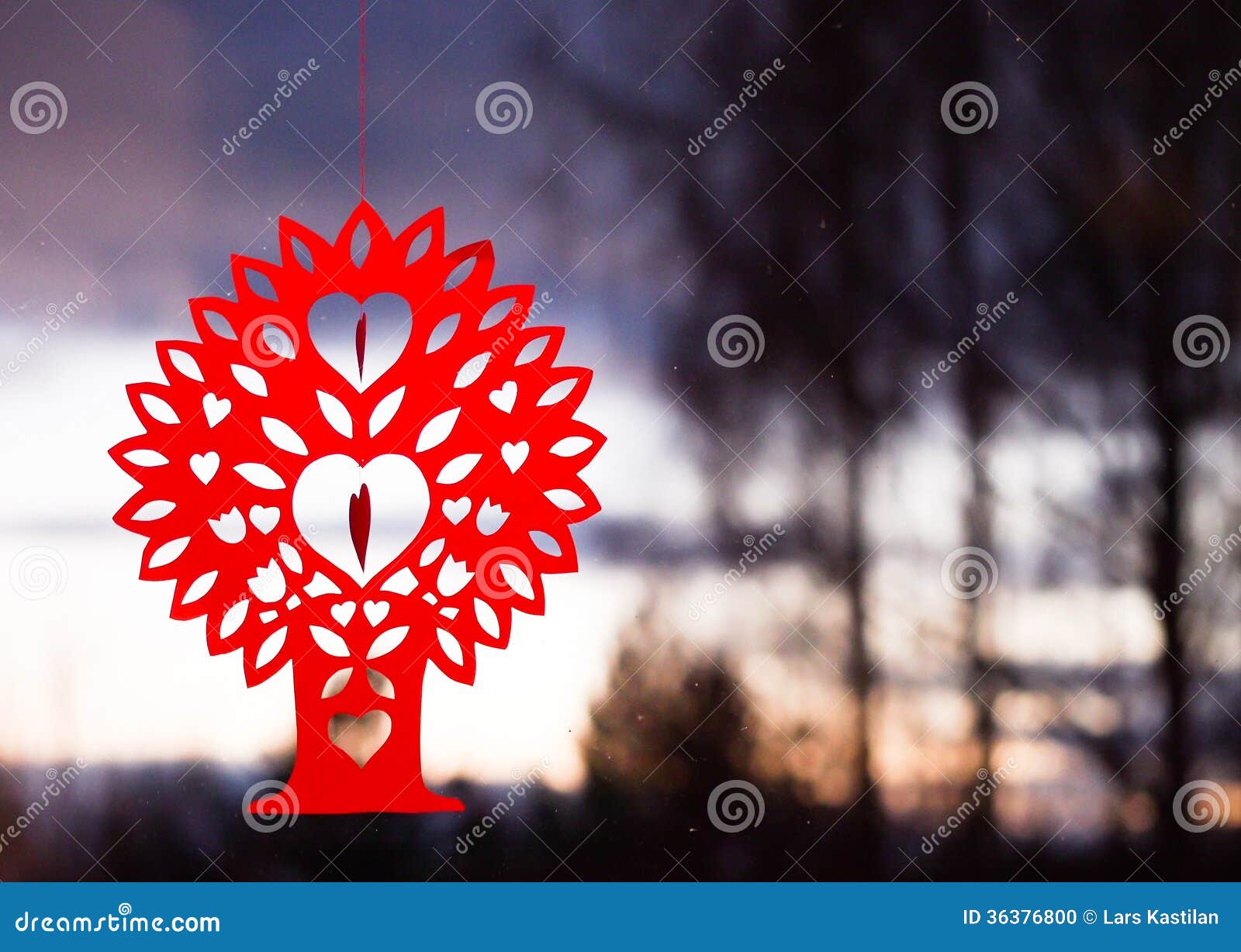 Window Paper Decoration stock photo. Image of trees, paper - 36376800