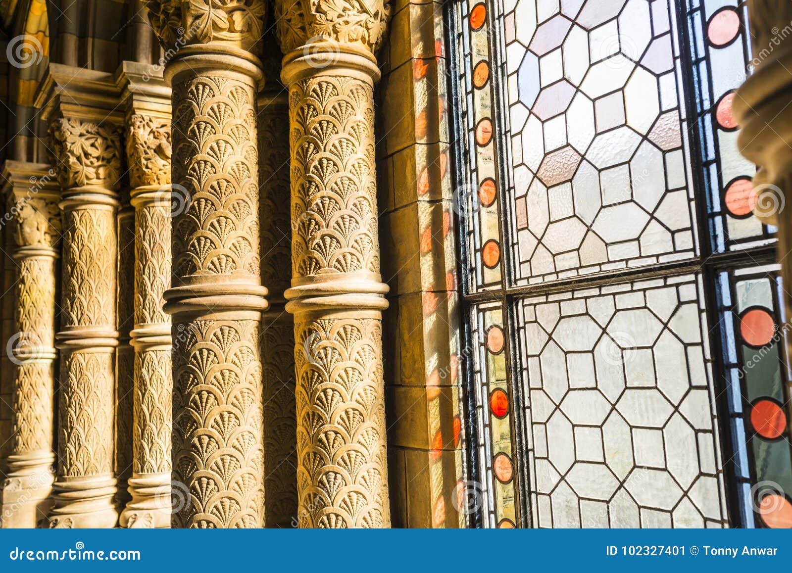 Window and Pillar stock image. Image of pattern, glass - 102327401