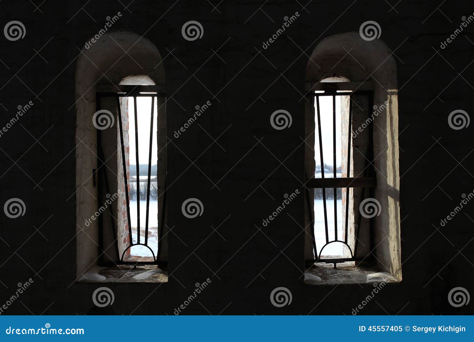 Window With Prison Bars Prissoner Stock Photo - Image: 45557405