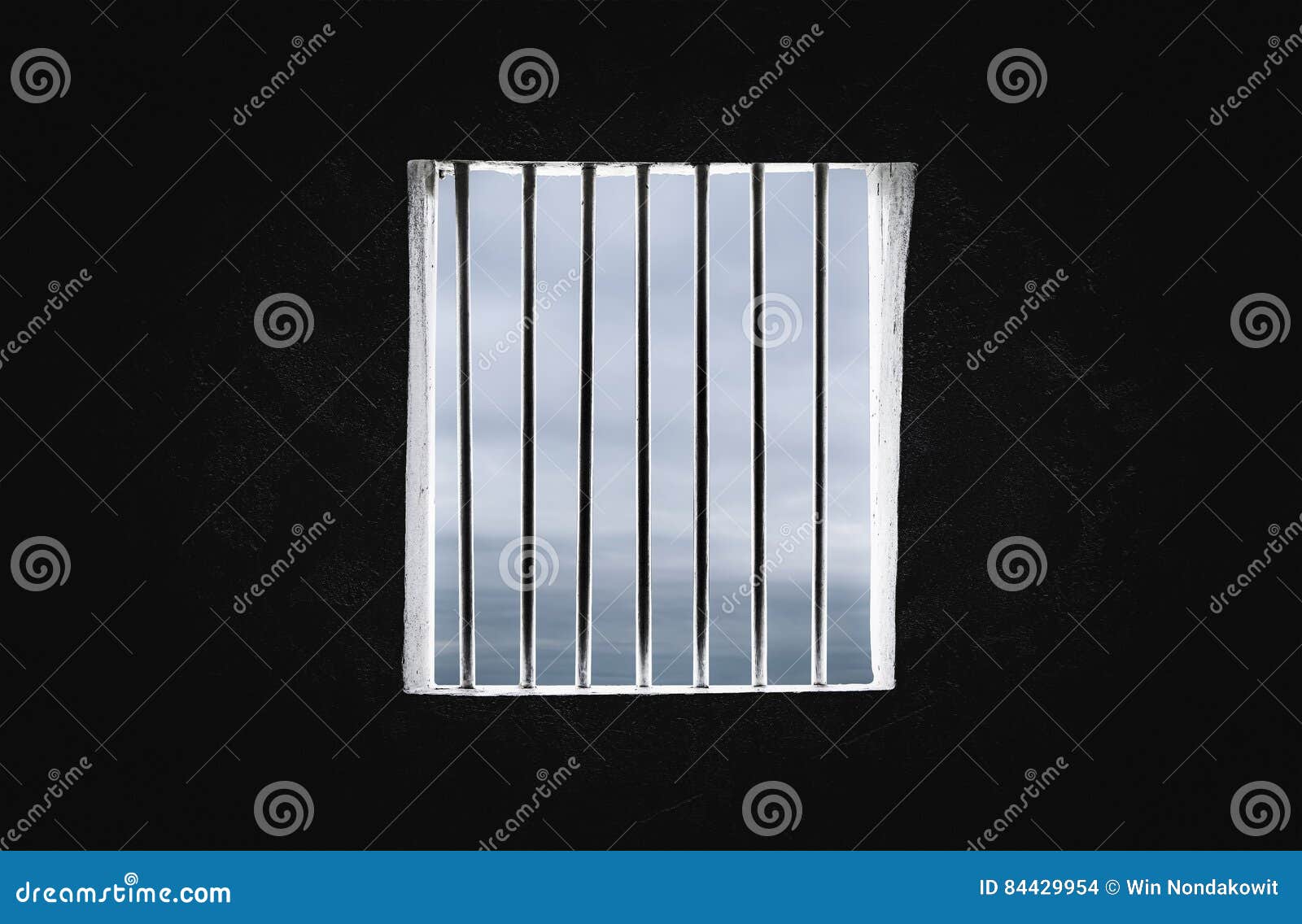 Window Of Prison Cell Stock Photo | CartoonDealer.com #84429954