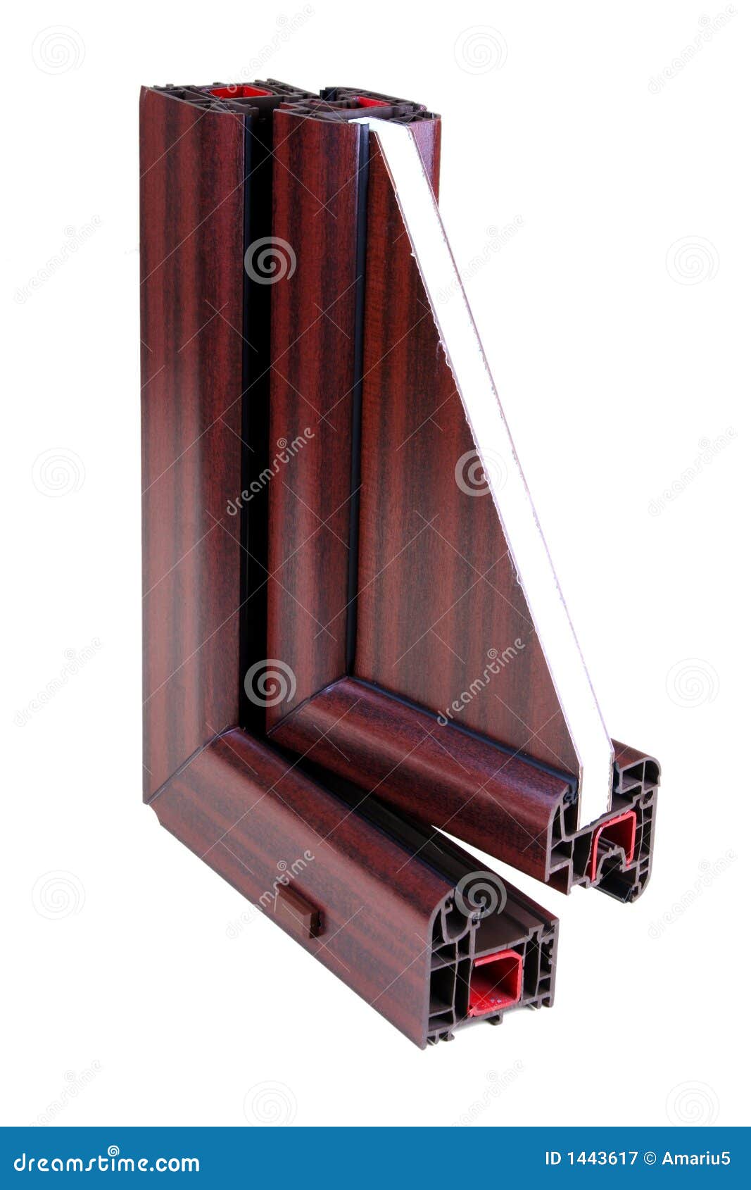 Window profile stock image. Image of background, glass - 1443617