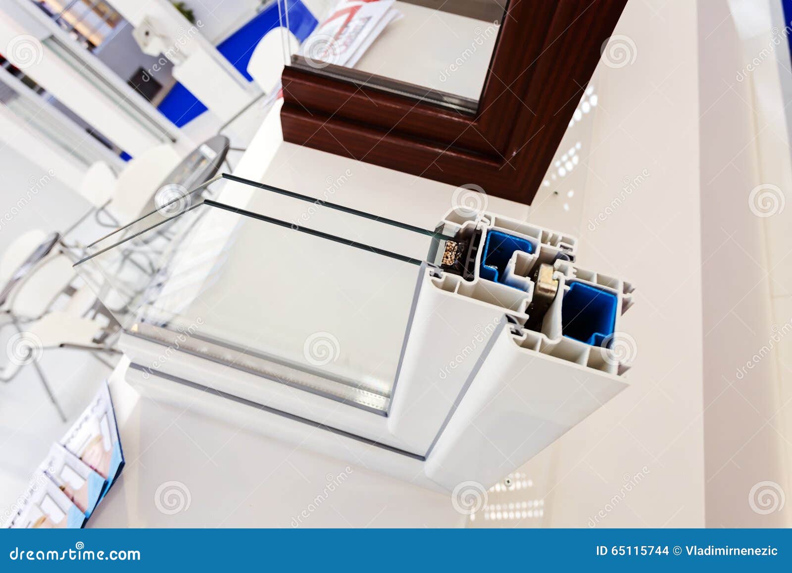 Window profile stock photo. Image of interior, background - 65115744