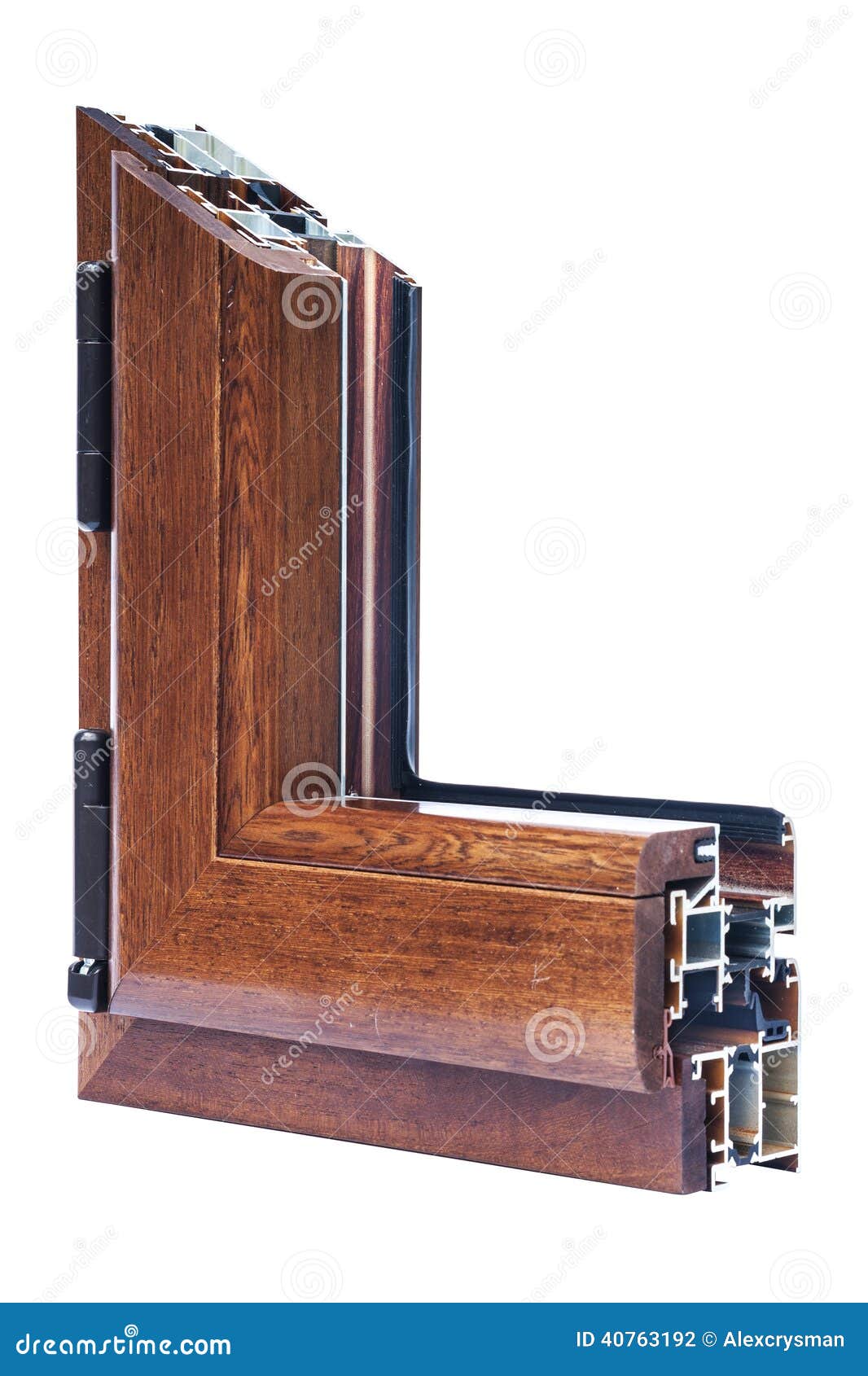 Window profile sistems stock photo. Image of fiber, transparent - 40763192