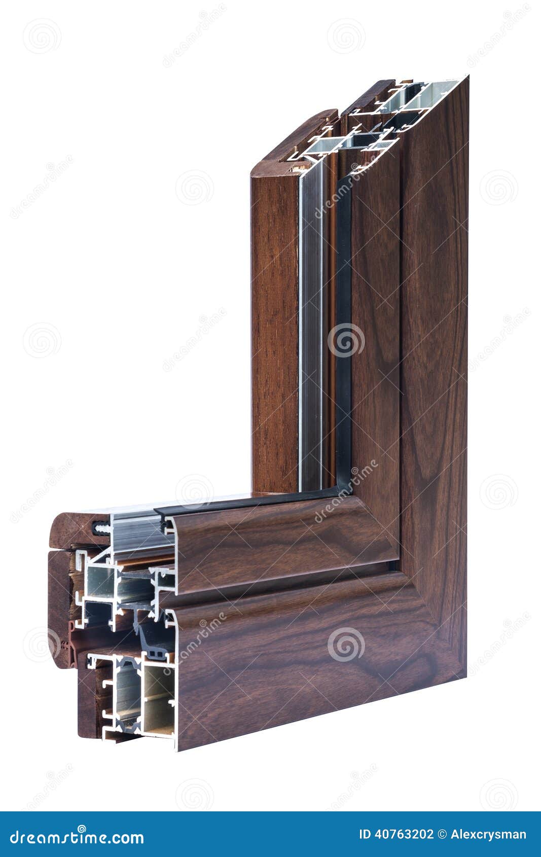Window profile sistems stock photo. Image of angle, environment - 40763202