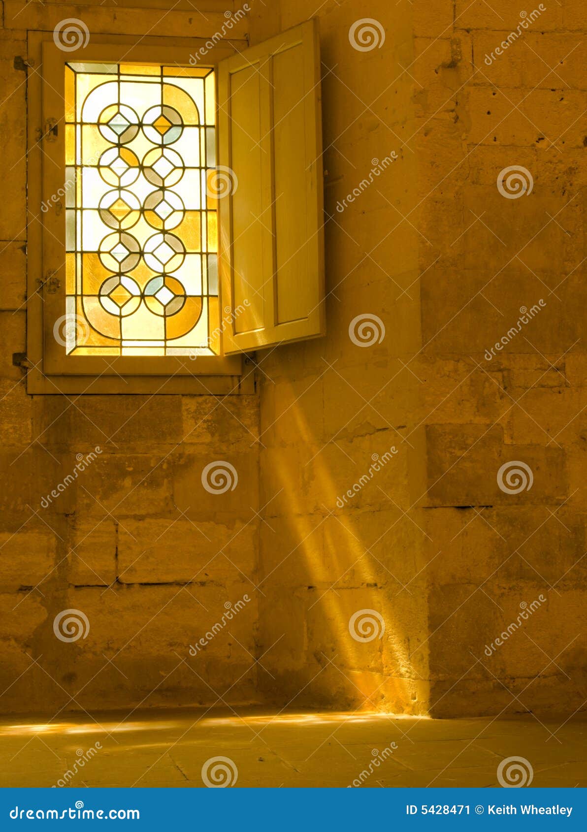 Window with rays of light stock image. Image of golden - 5428471
