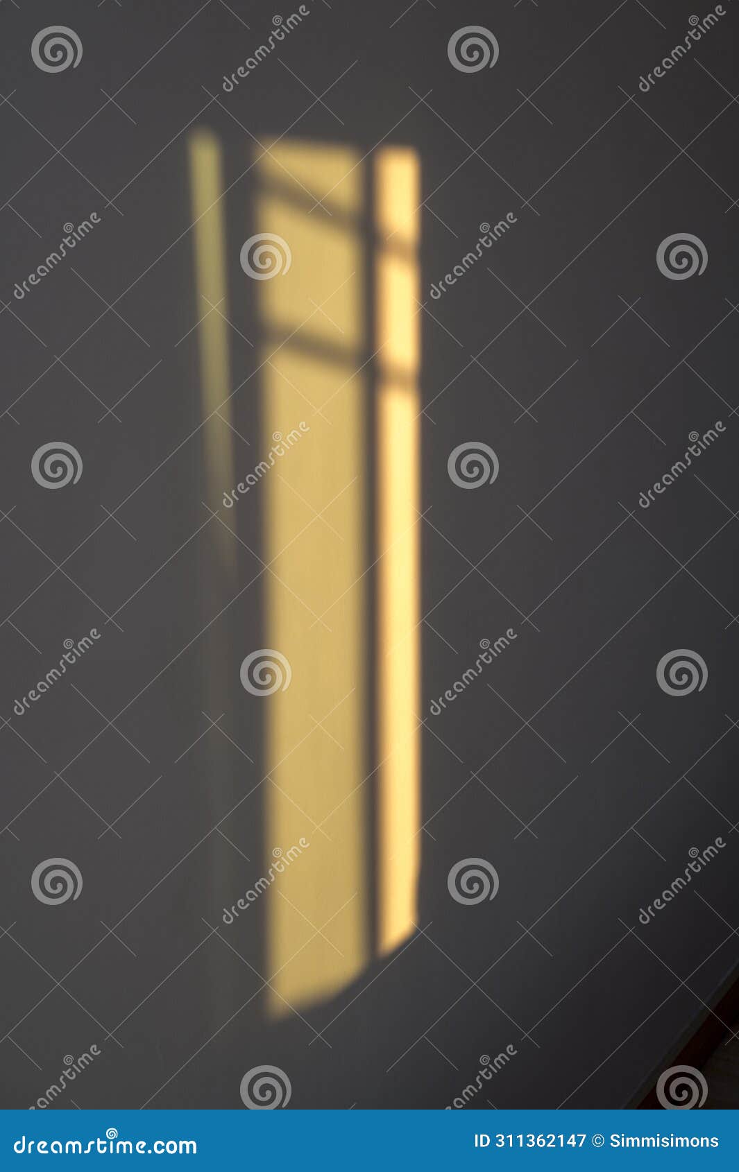 Window Reflected on the Wall Stock Image - Image of detail, light ...