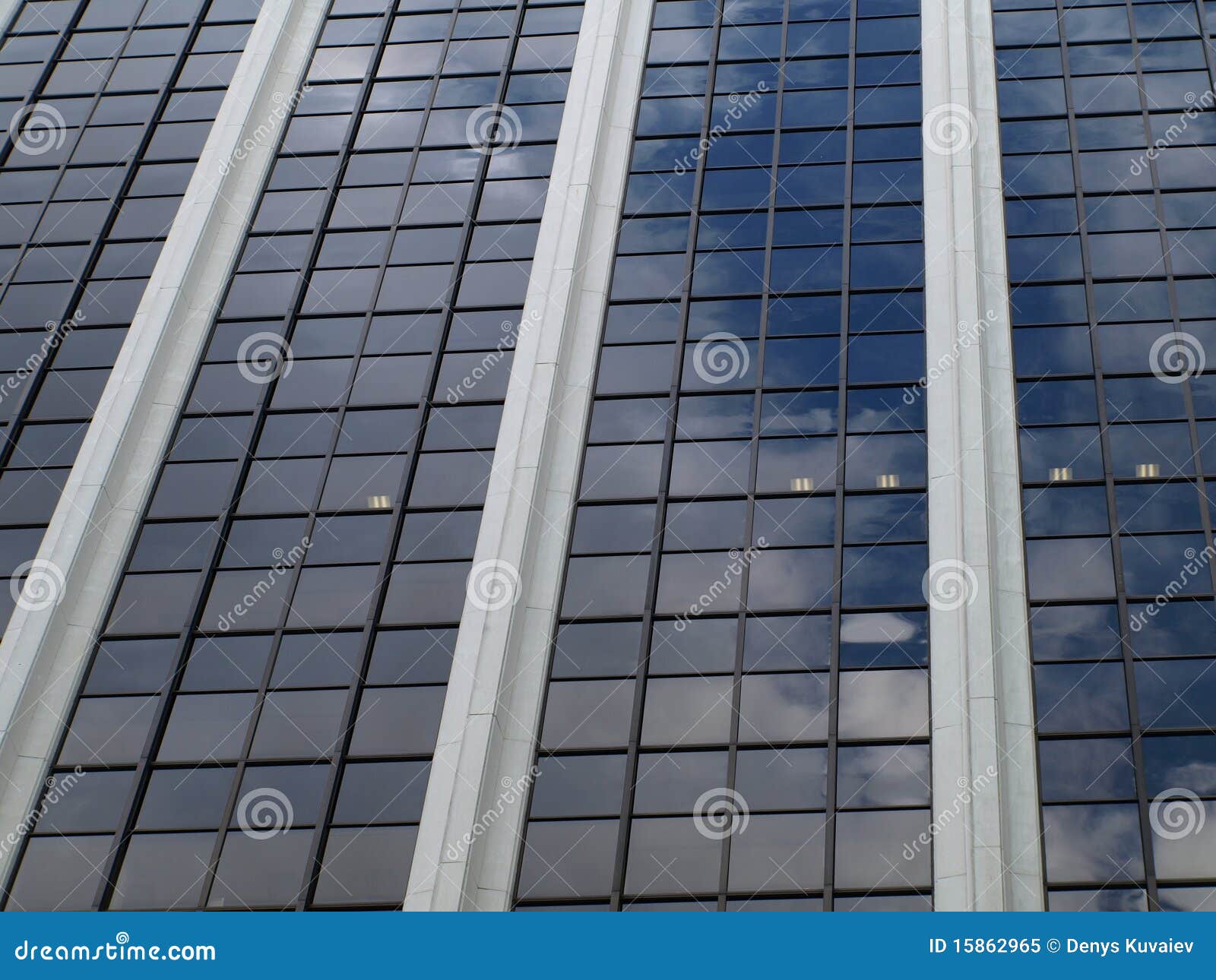 Window reflection stock image. Image of downtown, tall - 15862965