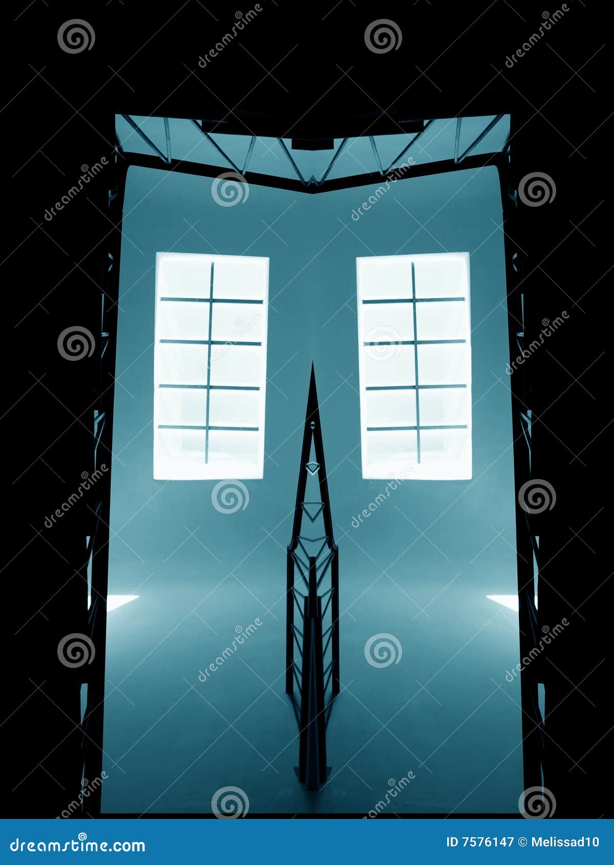 Window reflection stock illustration. Illustration of indoor - 7576147