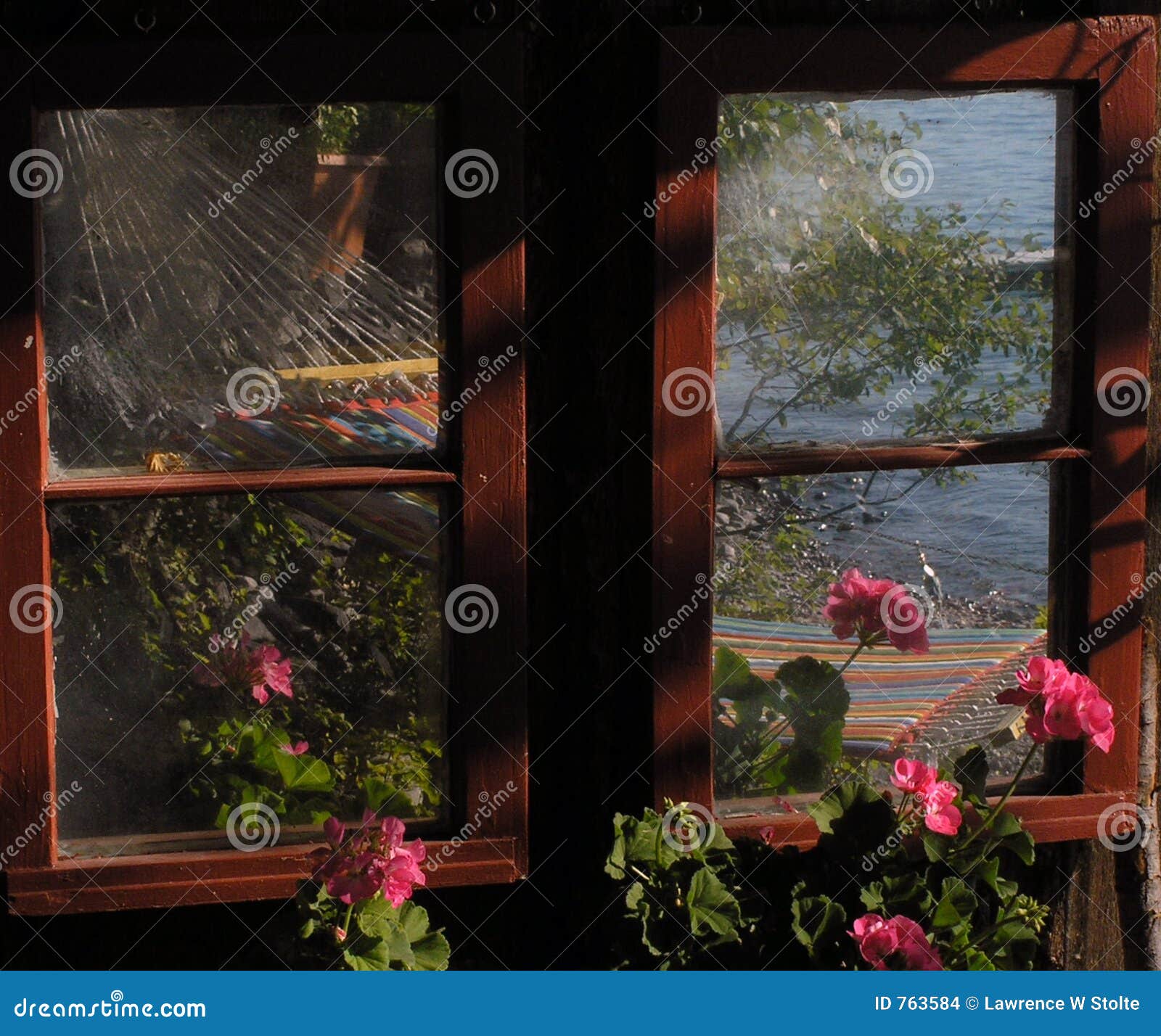 Window Reflection stock photo. Image of dock, reflection - 763584