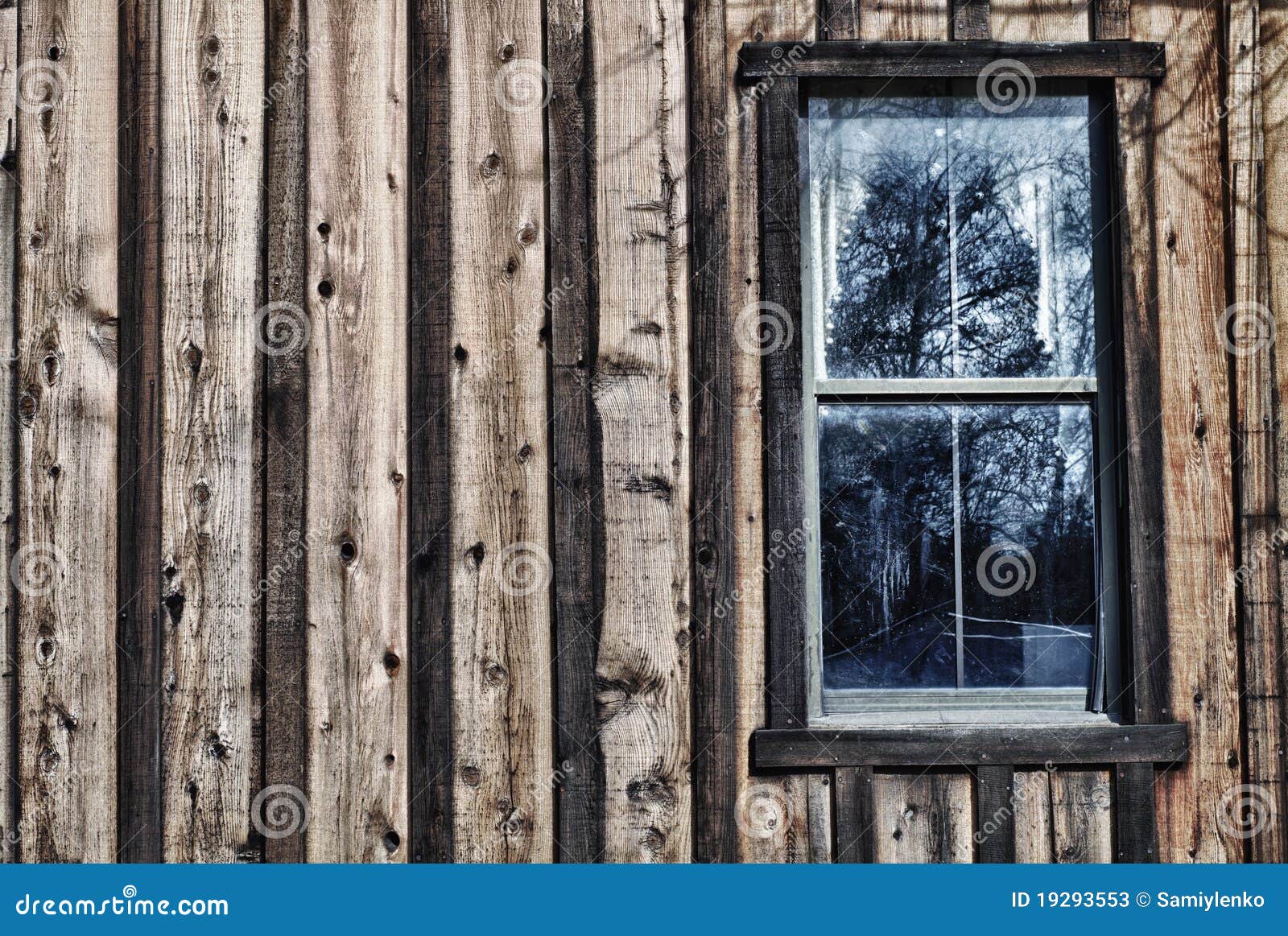 Window with Reflection. HDR Stock Image - Image of glass, sagebrush ...
