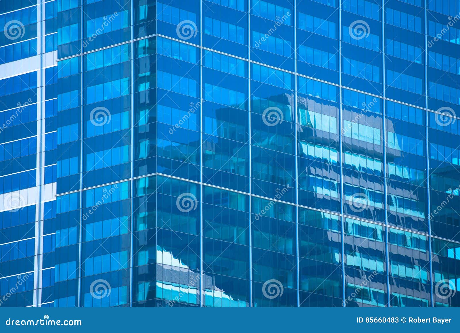 Window Reflection Office Building Backdrop Stock Image - Image of ...