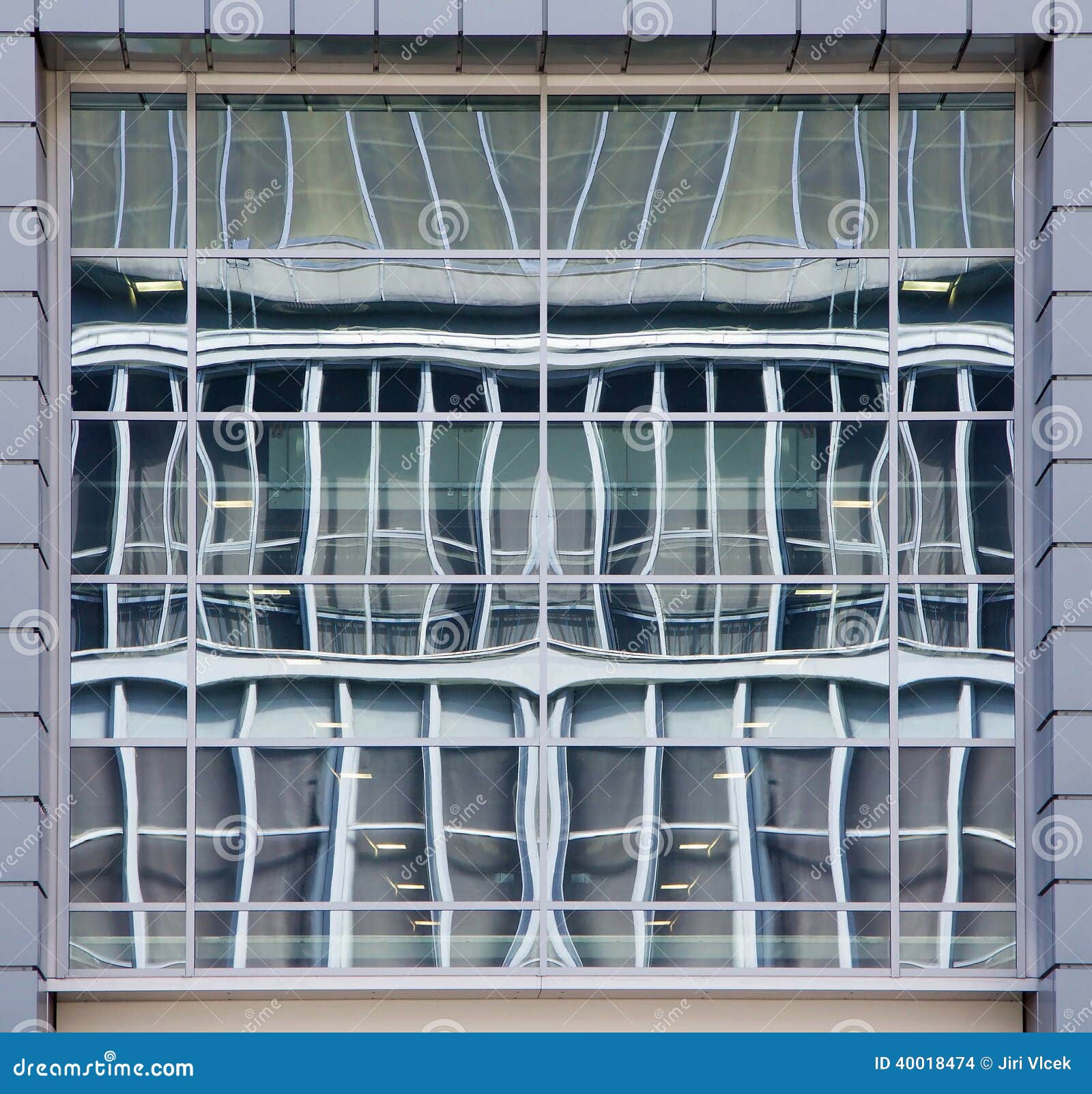 Window with reflection stock photo. Image of window, deformed - 40018474