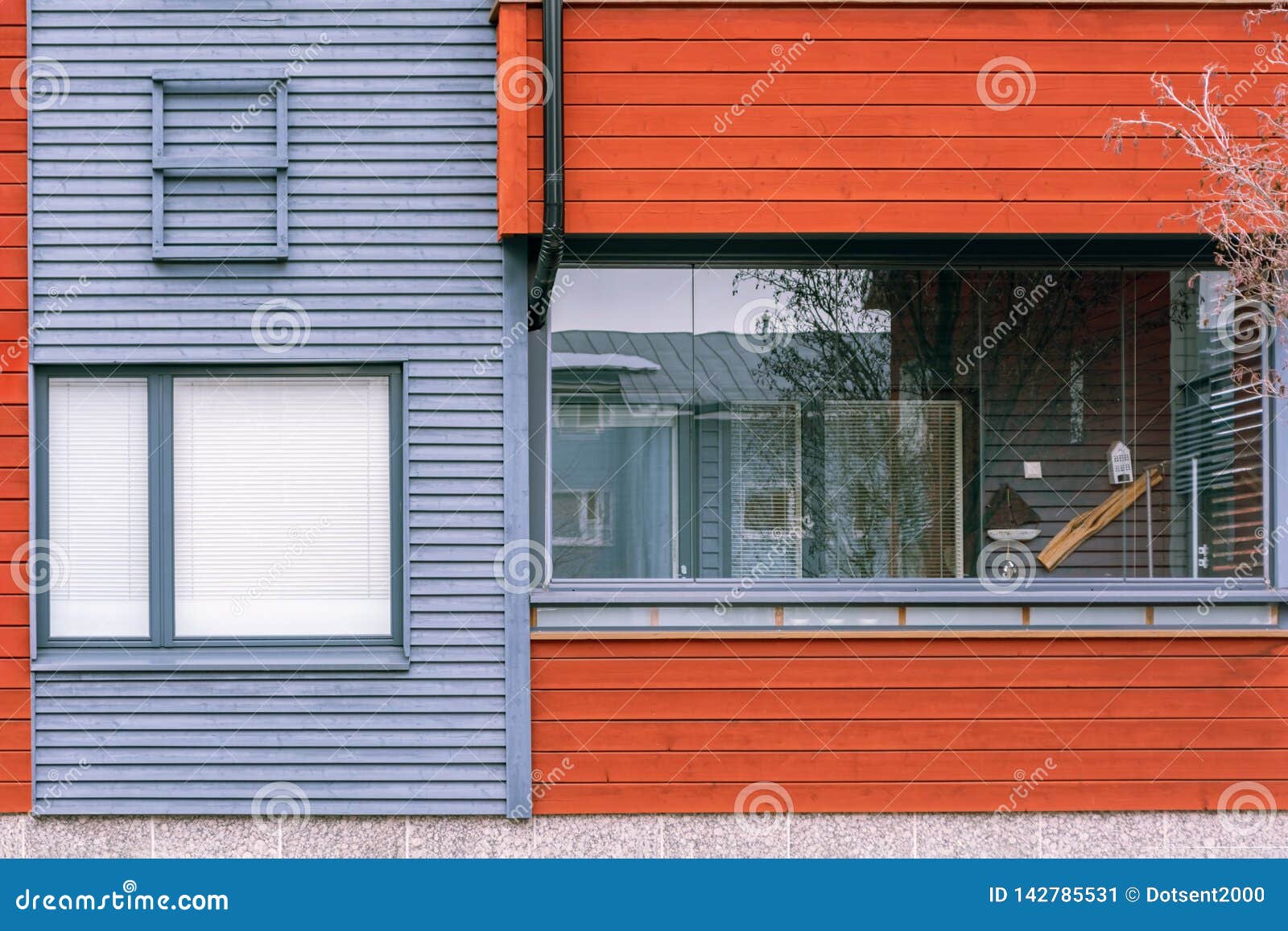 Window with reflection stock image. Image of cityscape - 142785531