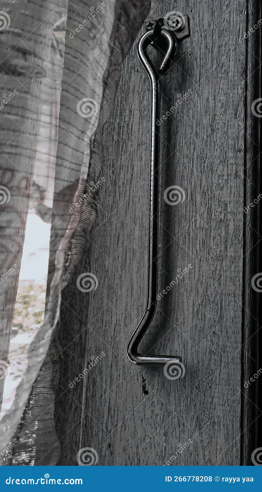 Window Retaining Wind Right Stock Photo - Image of window, right: 266778208